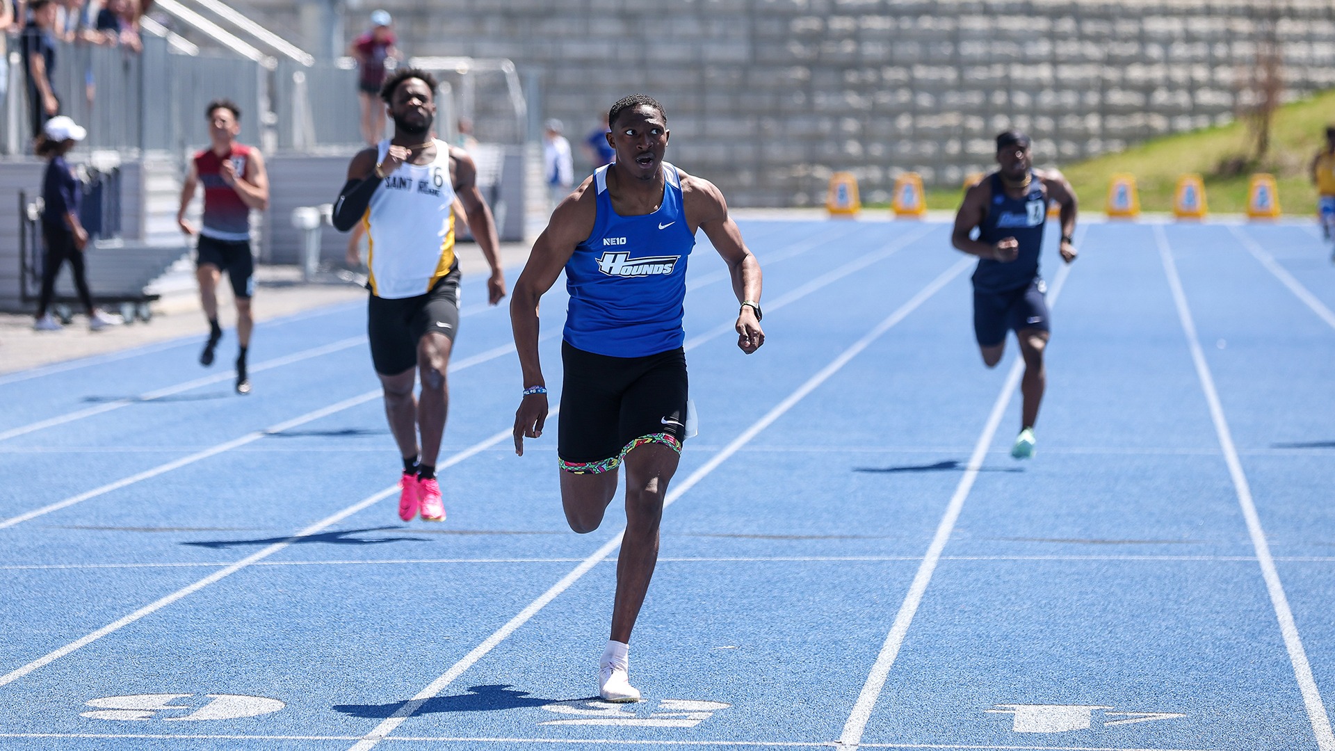 Bouie wins both 200m and 400m, as Track & Field wraps up NEIAAA ...