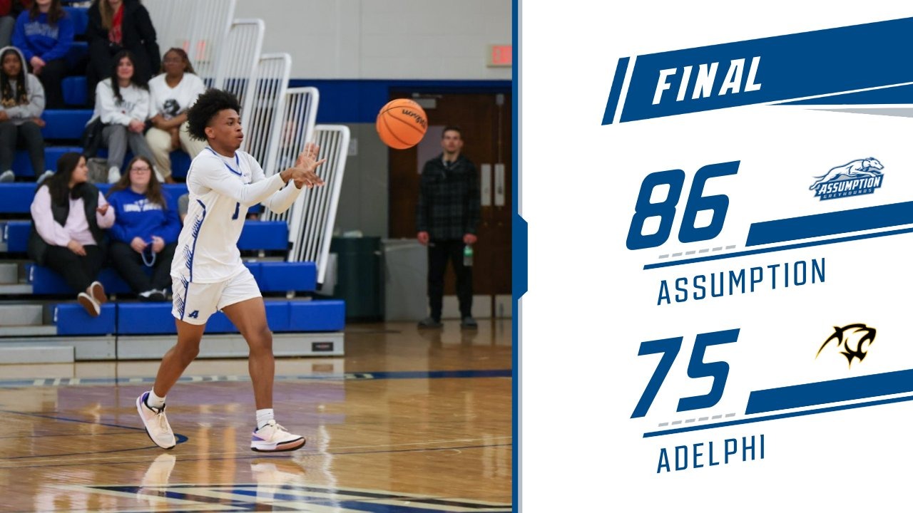 Men's Basketball completes the regular season sweep of Adelphi, 86-76 ...