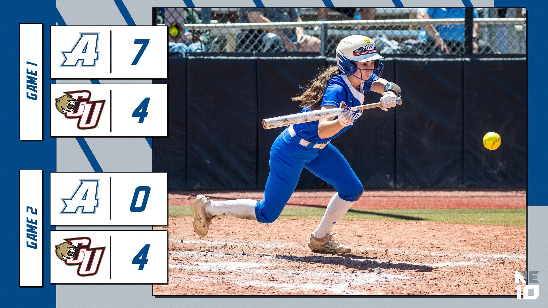 Softball takes game one but falls in game two at Caldwell - Assumption ...