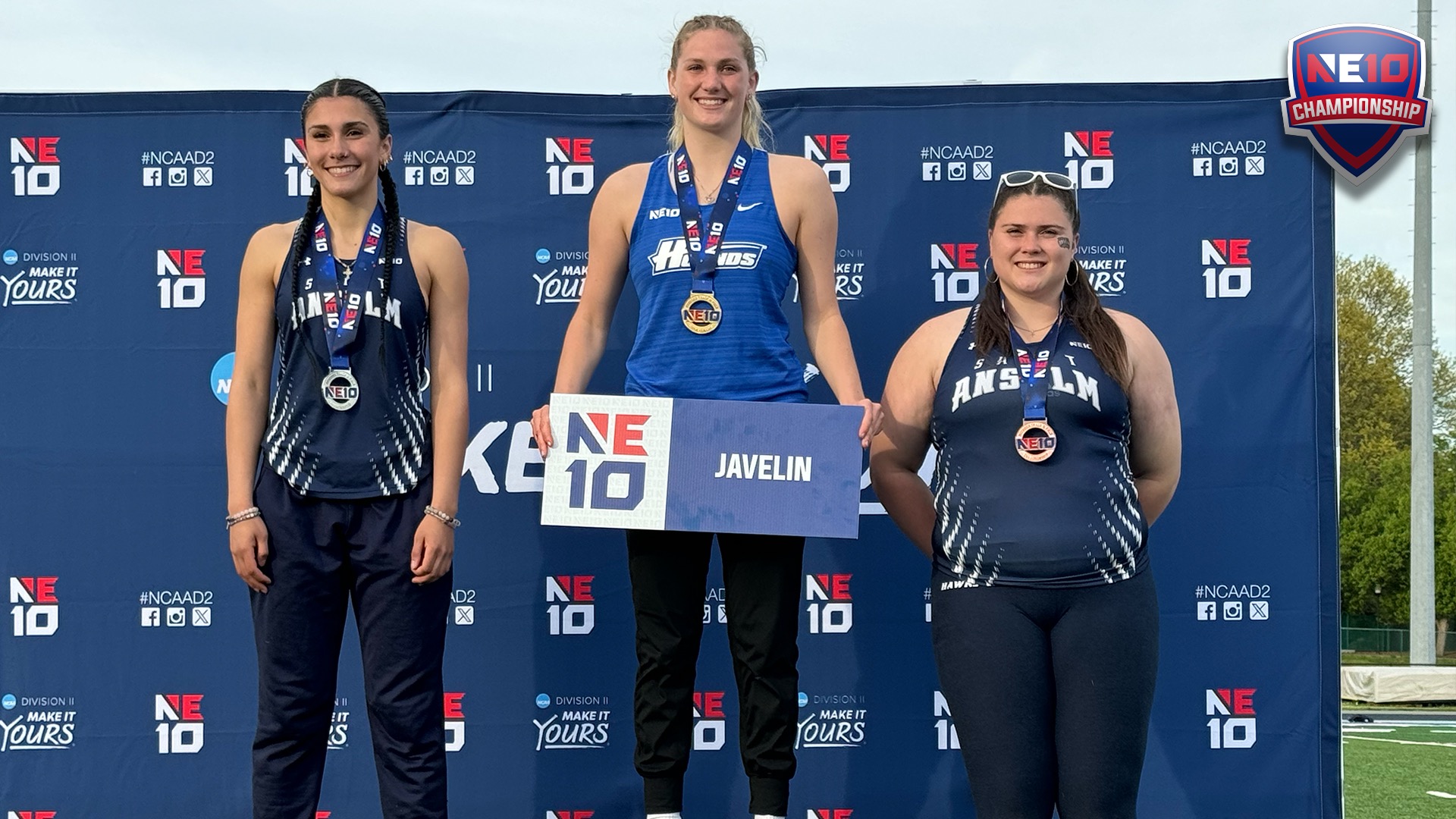 Mederios named All-New England at NEICAAA Championships - Assumption ...