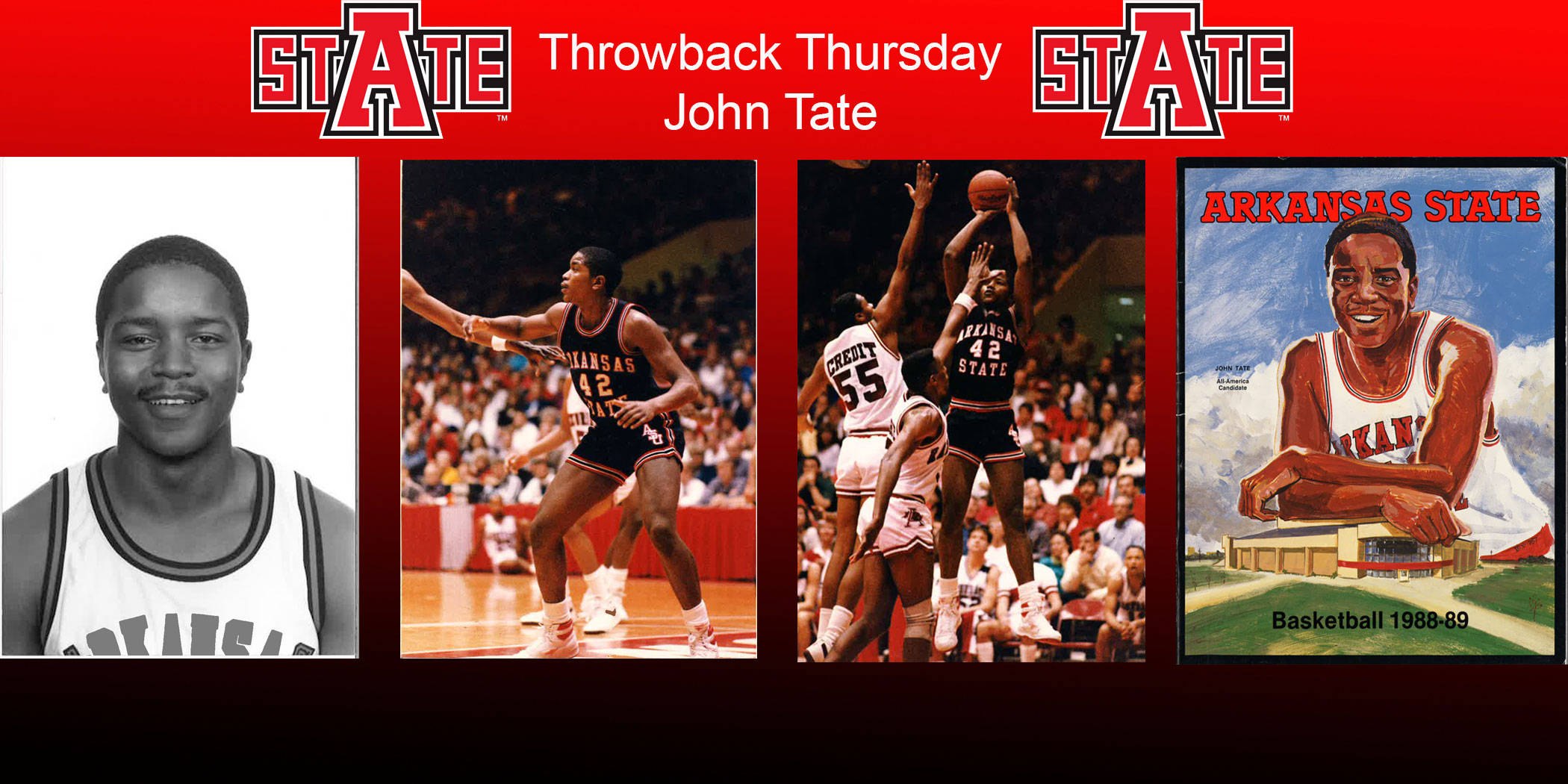 Throwback Thursday: John Tate - Arkansas State University
