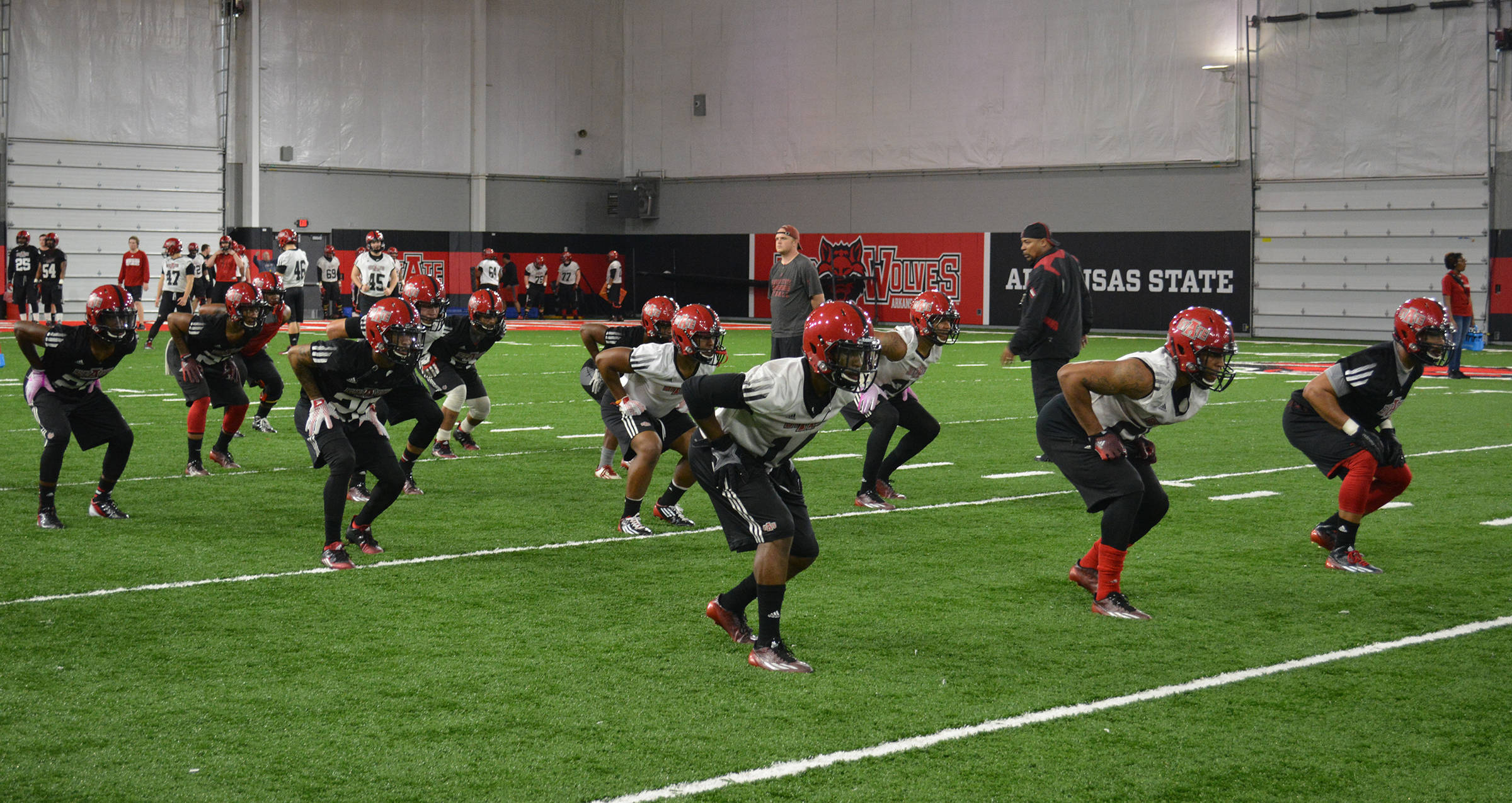 Red Wolves Conduct First Spring Scrimmage - Arkansas State University