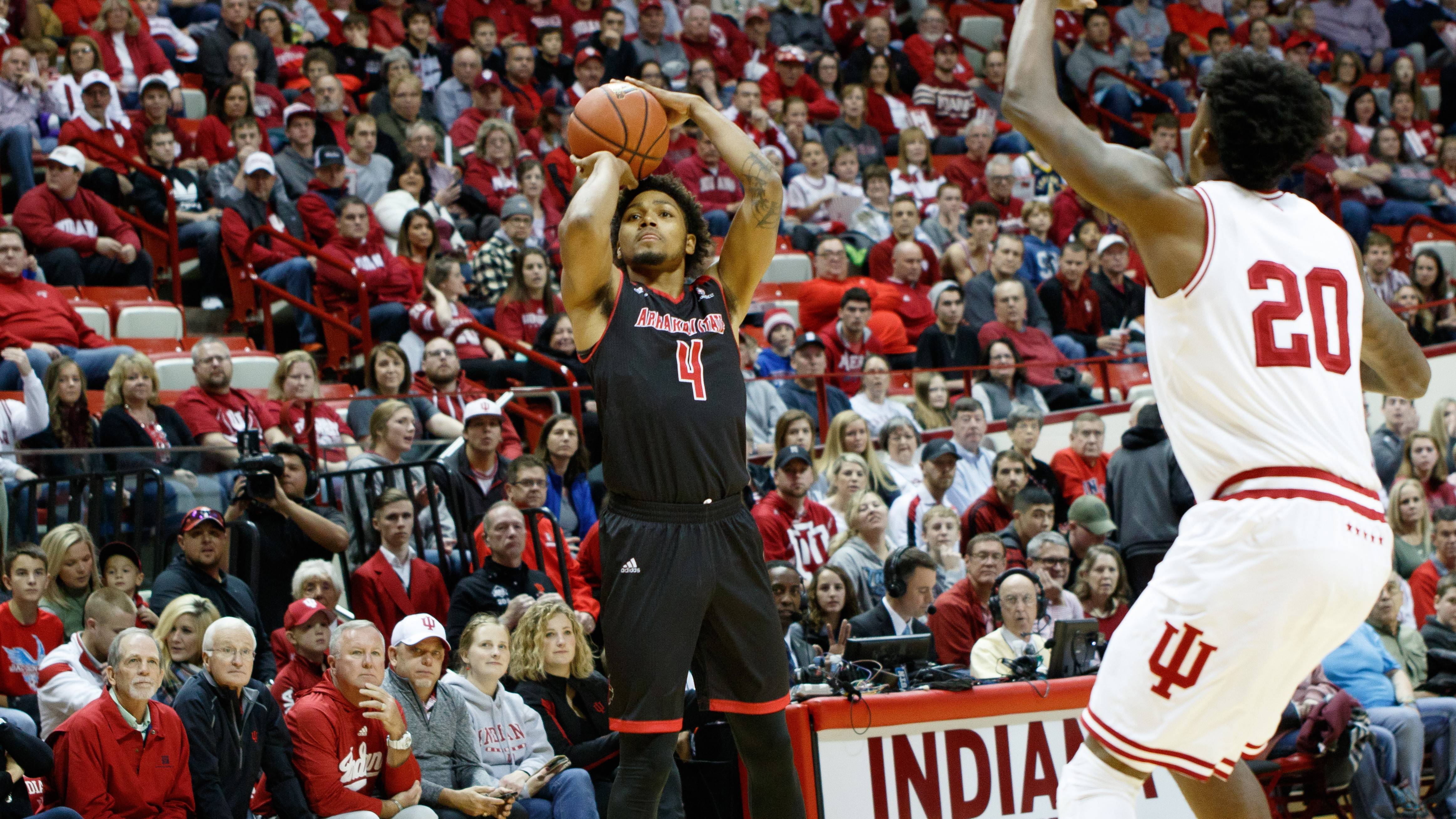 Red Wolves Rally but Indiana Pulls Away 87-70 - Arkansas State University