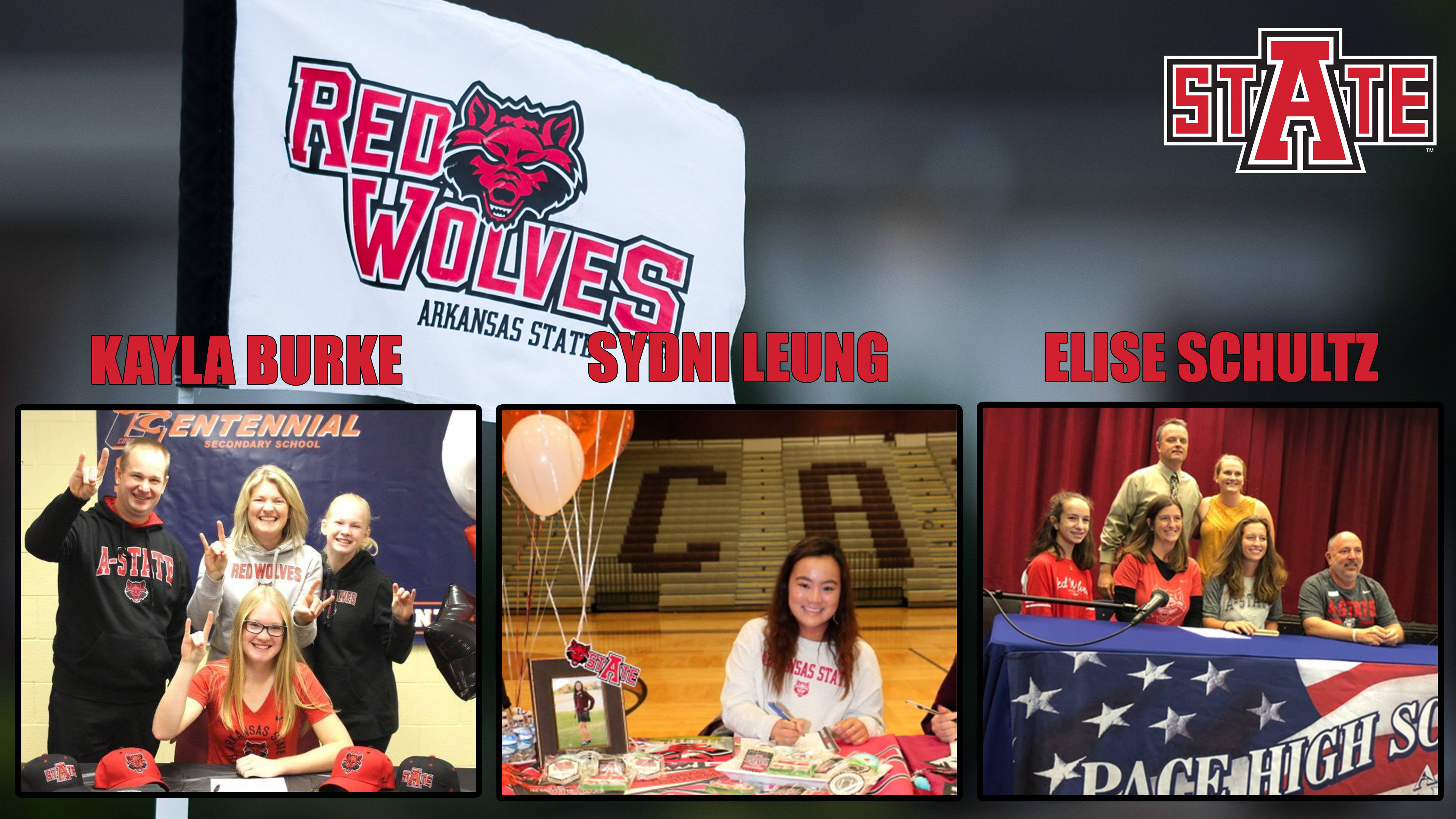 Red Wolves Ink Three High School Standouts - Arkansas State University