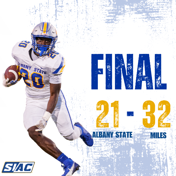 2021 Football Schedule - Albany State University Athletics