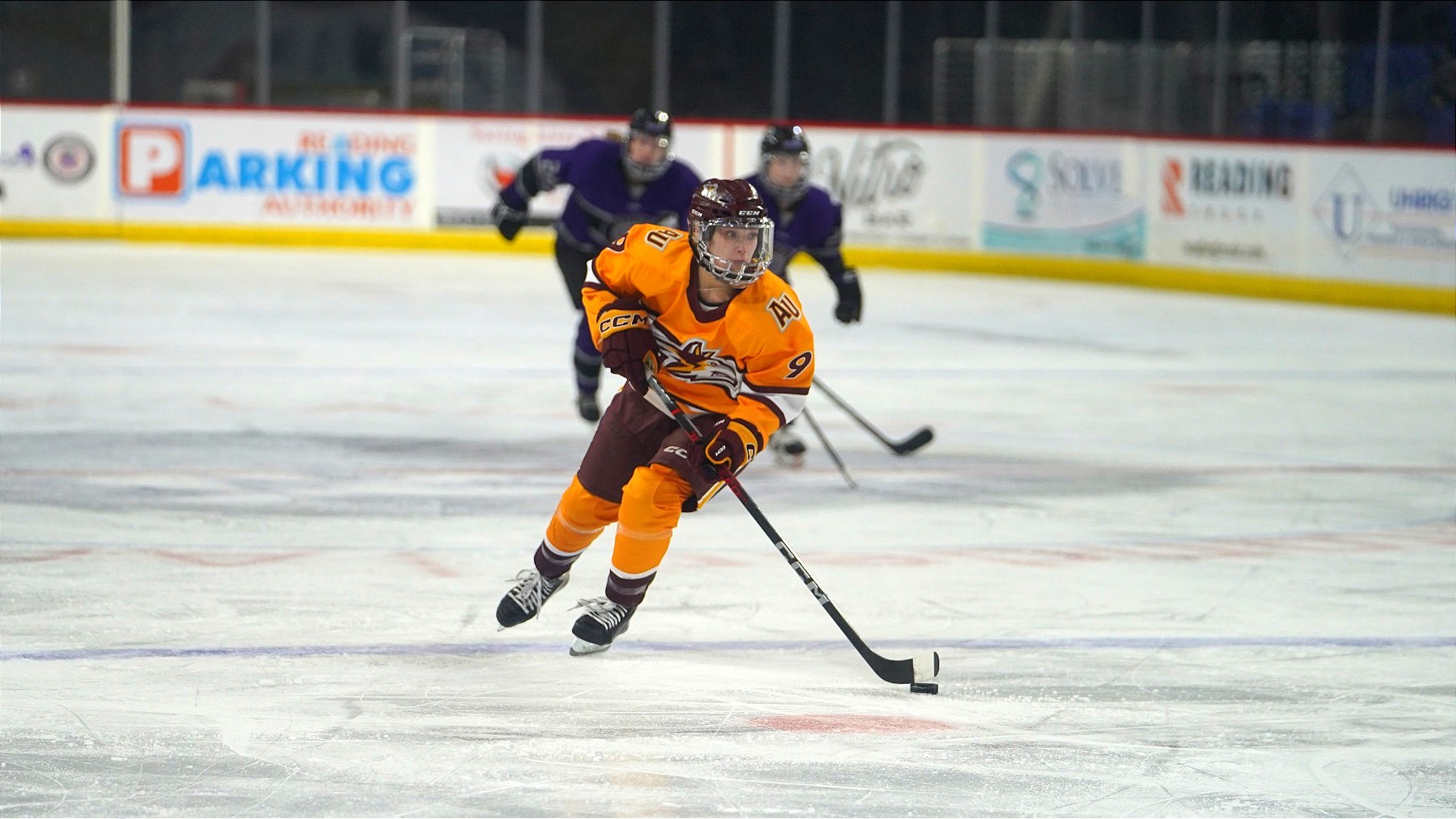 Golden Wolves Skate Past Cougars, 3-0 - Alvernia University Athletics