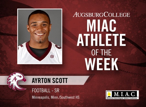 Ayrton Scott - Football - Augsburg University Athletics