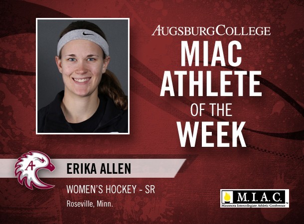 Erika Allen - Women's Ice Hockey - Augsburg University Athletics