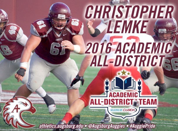 Christopher Lemke - Football - Augsburg University Athletics