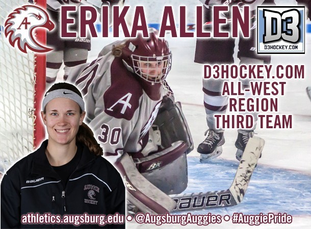 Erika Allen - Women's Ice Hockey - Augsburg University Athletics