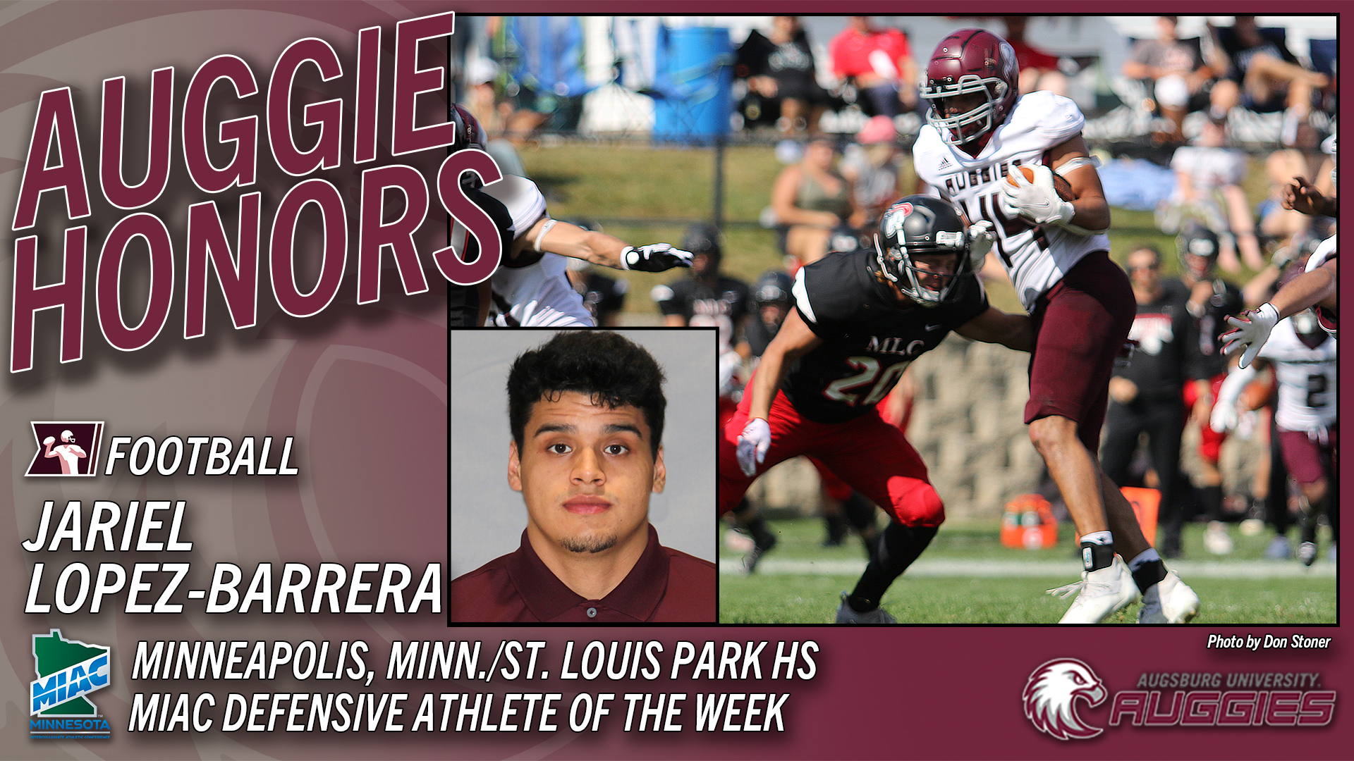Jariel Lopez-Barrera - Football - Augsburg University Athletics