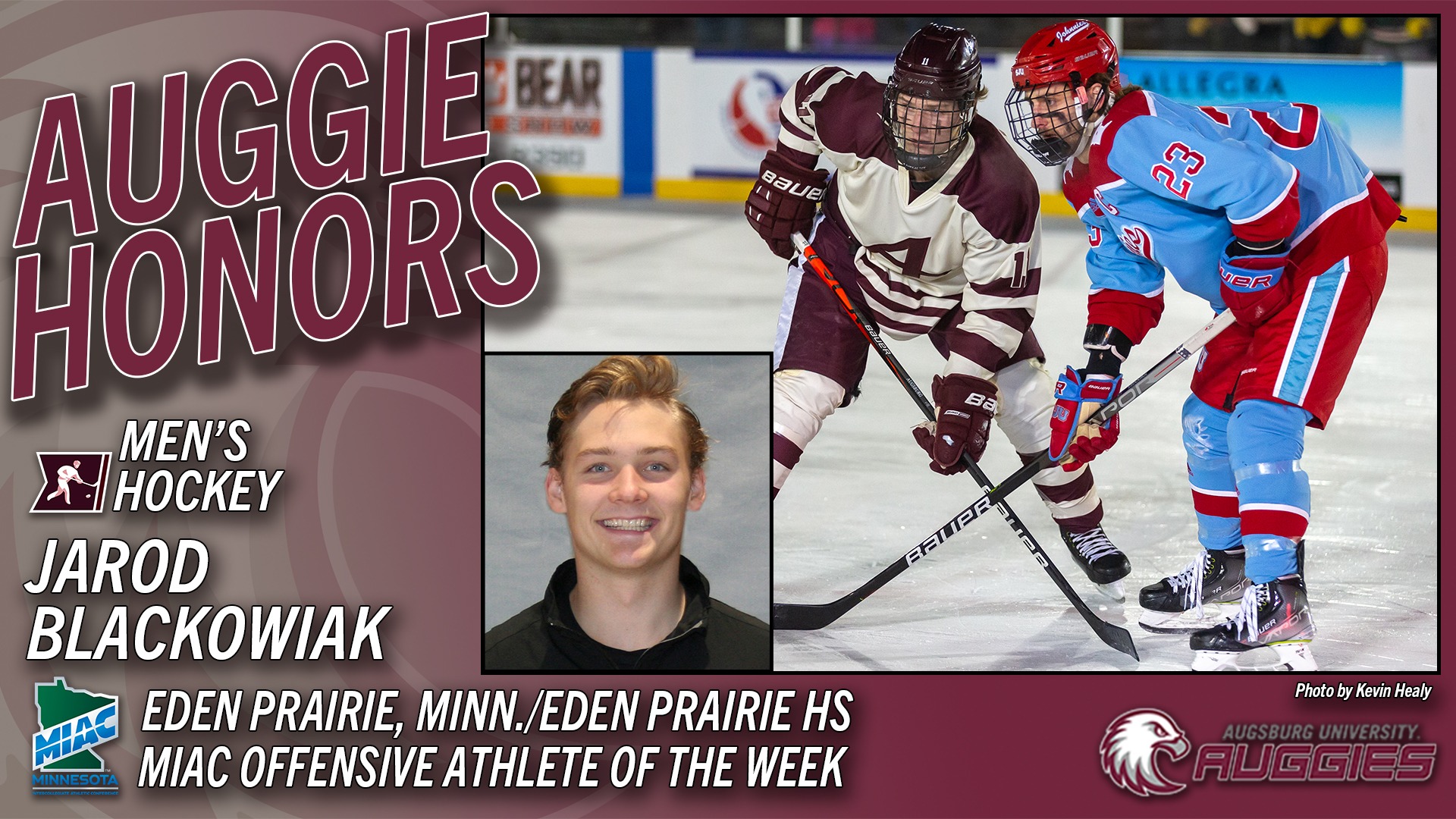 Jarod Blackowiak - Men's Ice Hockey - Augsburg University Athletics