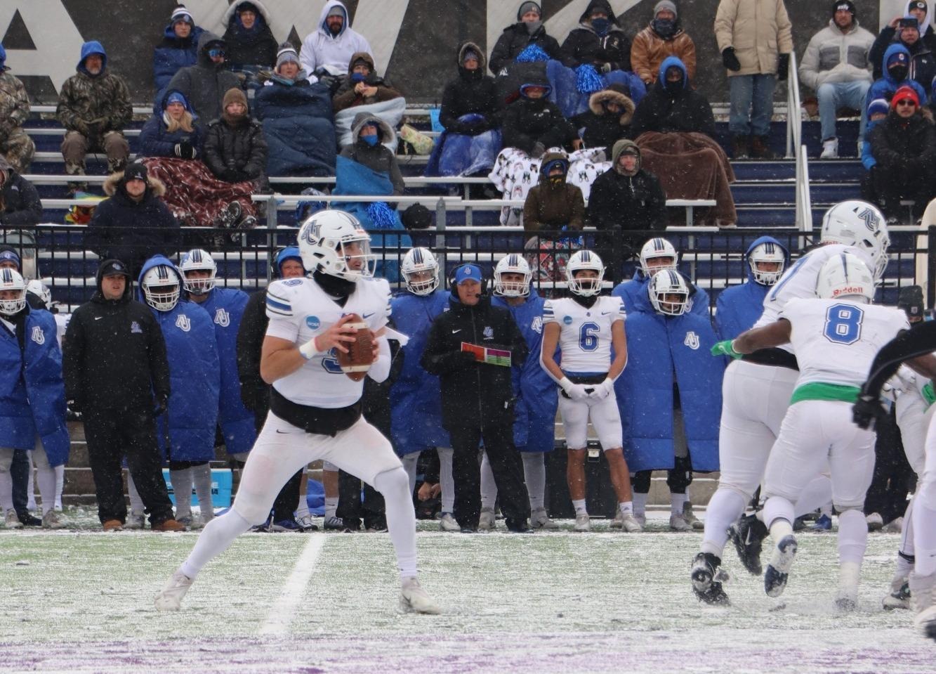 Spartans make history with victory over Warhawks in NCAA first round ...