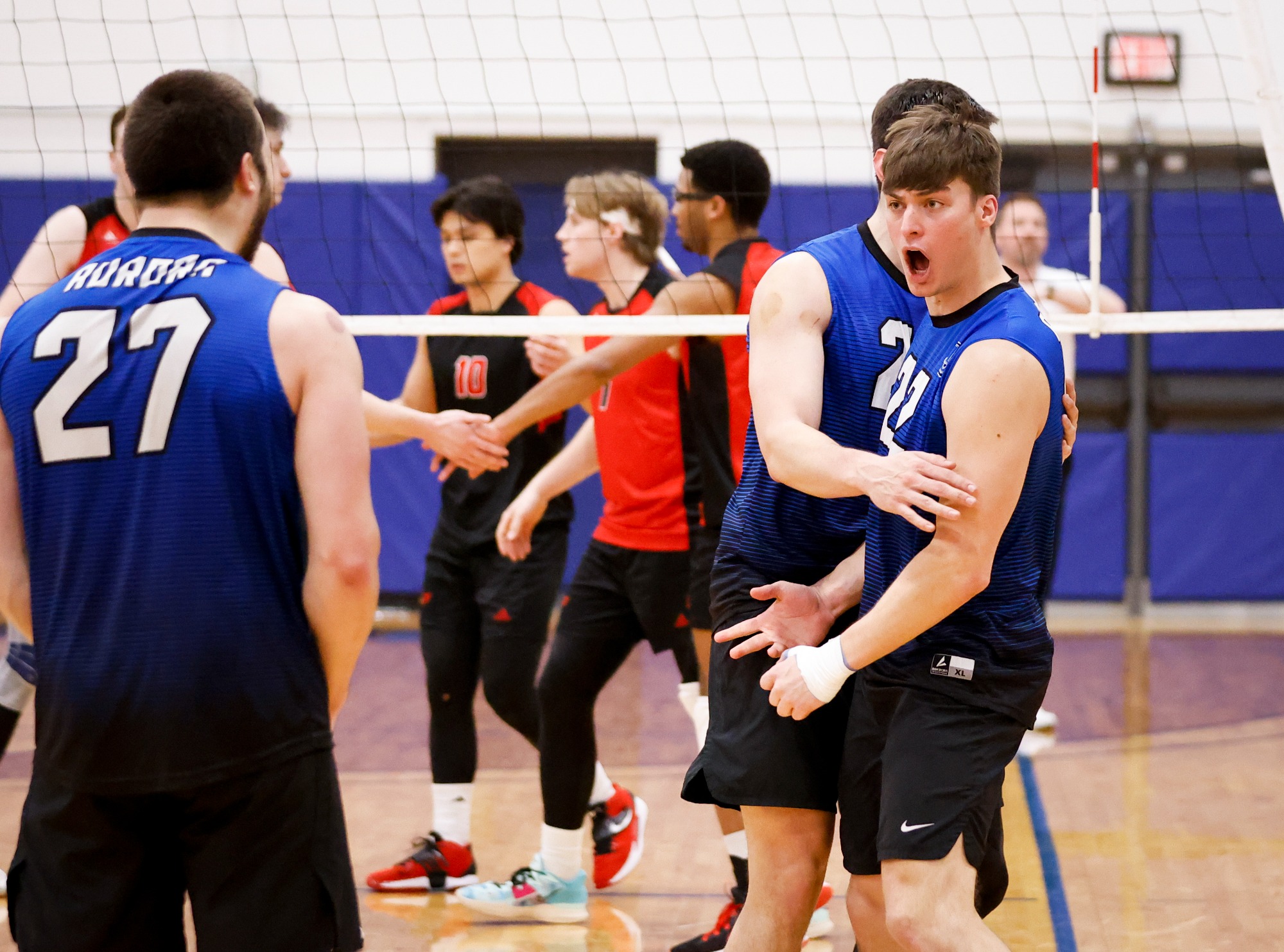 Spartans rally for big NACC road win - Aurora University Athletics