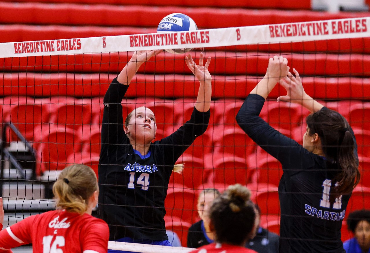 Spartans defeat Eagles for 10th straight time - Aurora University Athletics