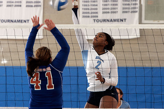 Christina Pierre - 2010 - Women's Volleyball - Baruch College Athletics