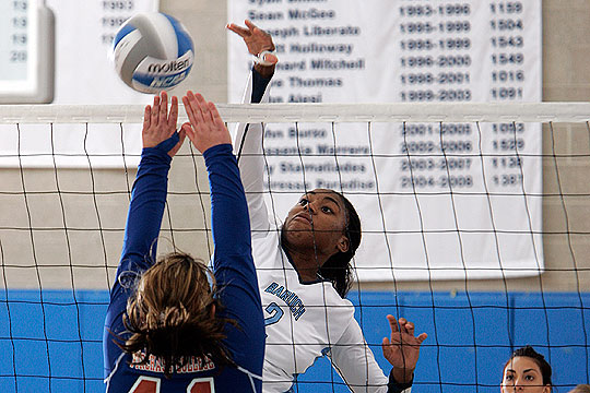 Christina Pierre - 2010 - Women's Volleyball - Baruch College Athletics