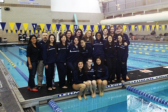 Charlotte Berger - 2014-15 - Women's Swimming & Diving - Baruch College ...