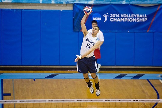 Steven Coniglio - 2014 - Men's Volleyball - Baruch College Athletics