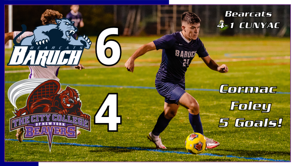 Cormac Foley Scores Five Goals! Bearcats Defeat CCNY in High-Scoring ...