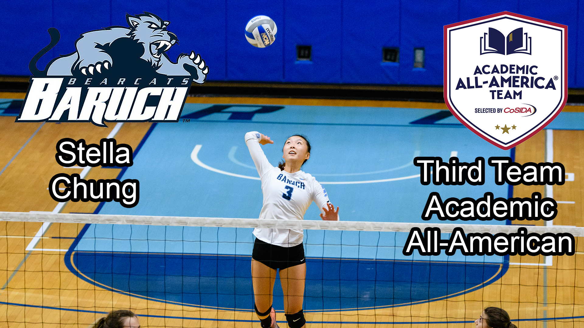 Stella Chung - 2019 - Women's Volleyball - Baruch College Athletics