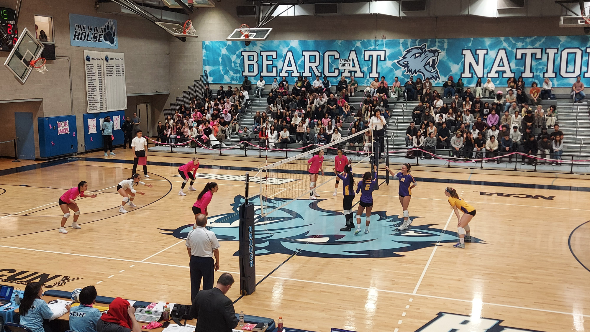 Women's Volleyball Loses Tough Match to Hunter - Baruch College Athletics
