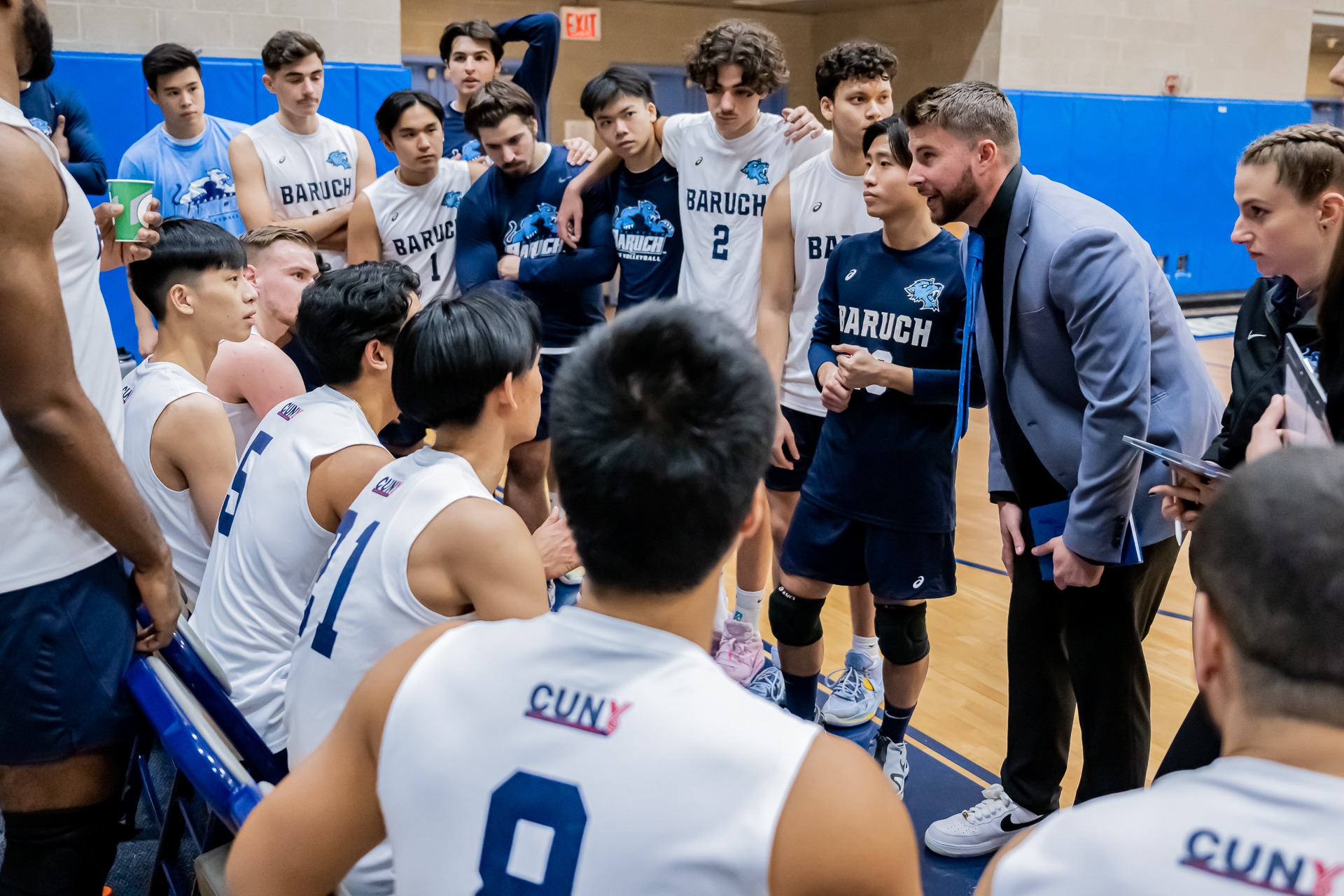 Men's Volleyball 3-0 in CUNYAC, Sweep CCNY - Baruch College Athletics