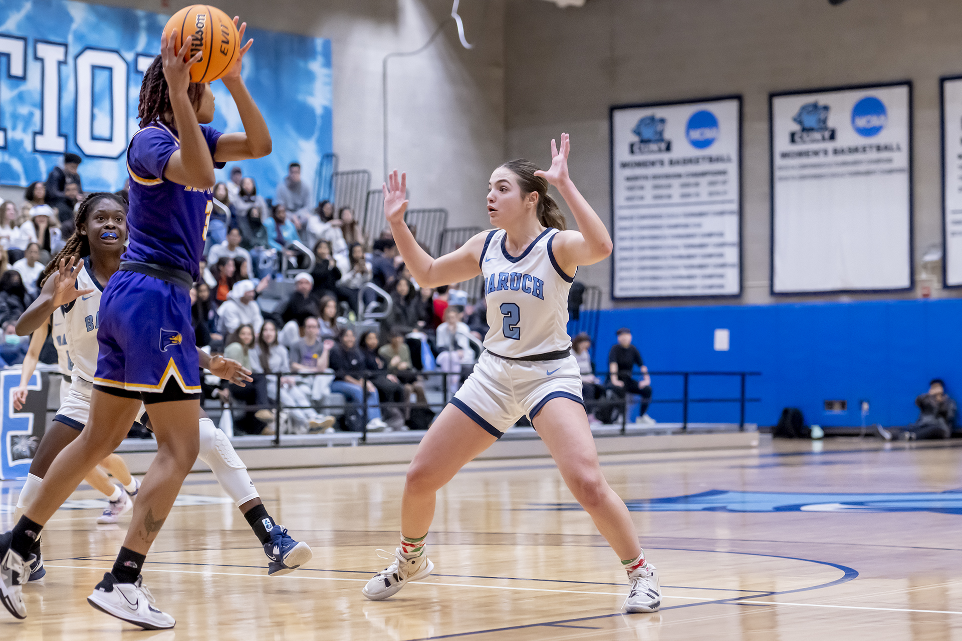 Women's Basketball Defeats Rival Hunter (71-59) in CUNYAC Opener - Baruch College Athletics