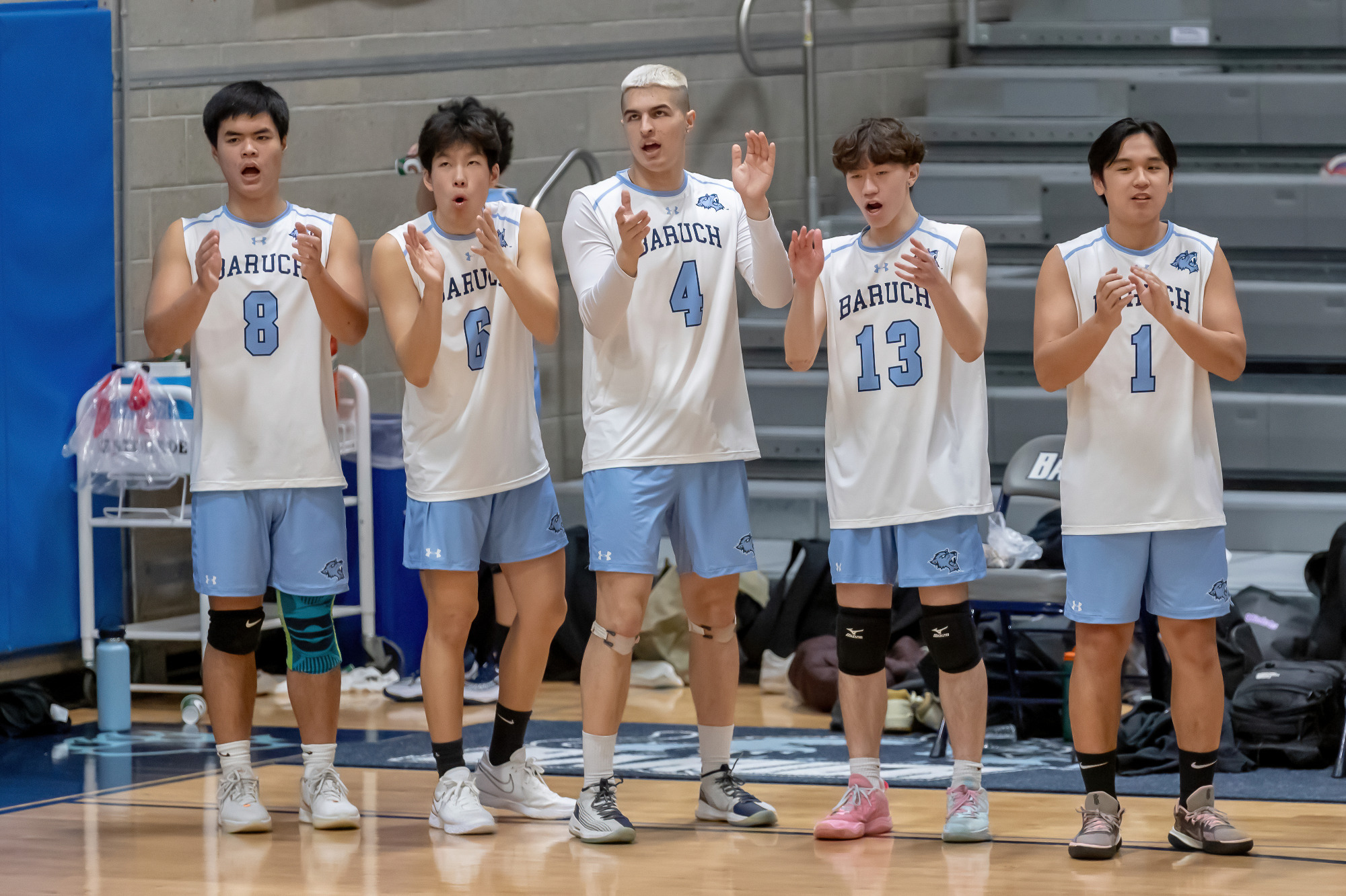 Men's Volleyball Now 9-0 in CUNYAC, Defeat CCNY - Baruch College Athletics