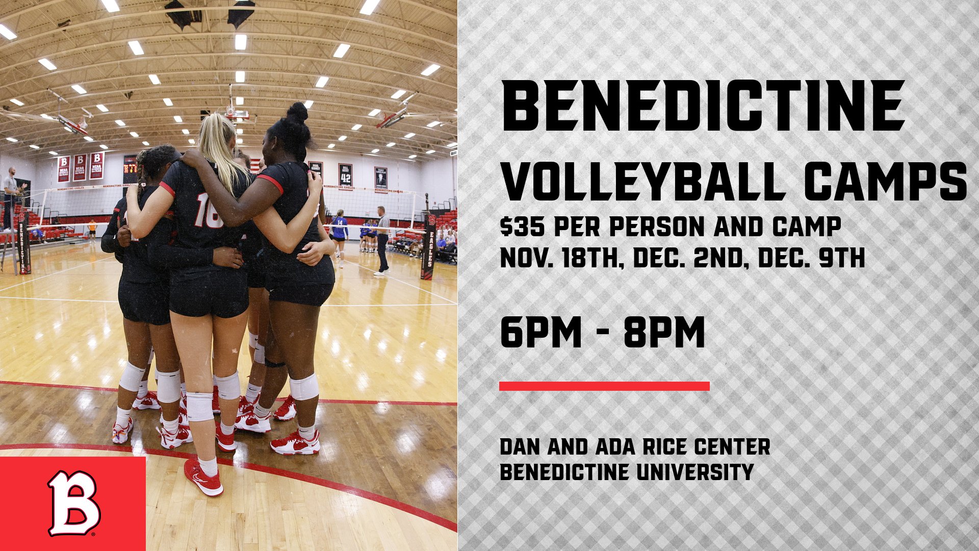 Women's Volleyball to Host Mini-Camps - Benedictine University Athletics