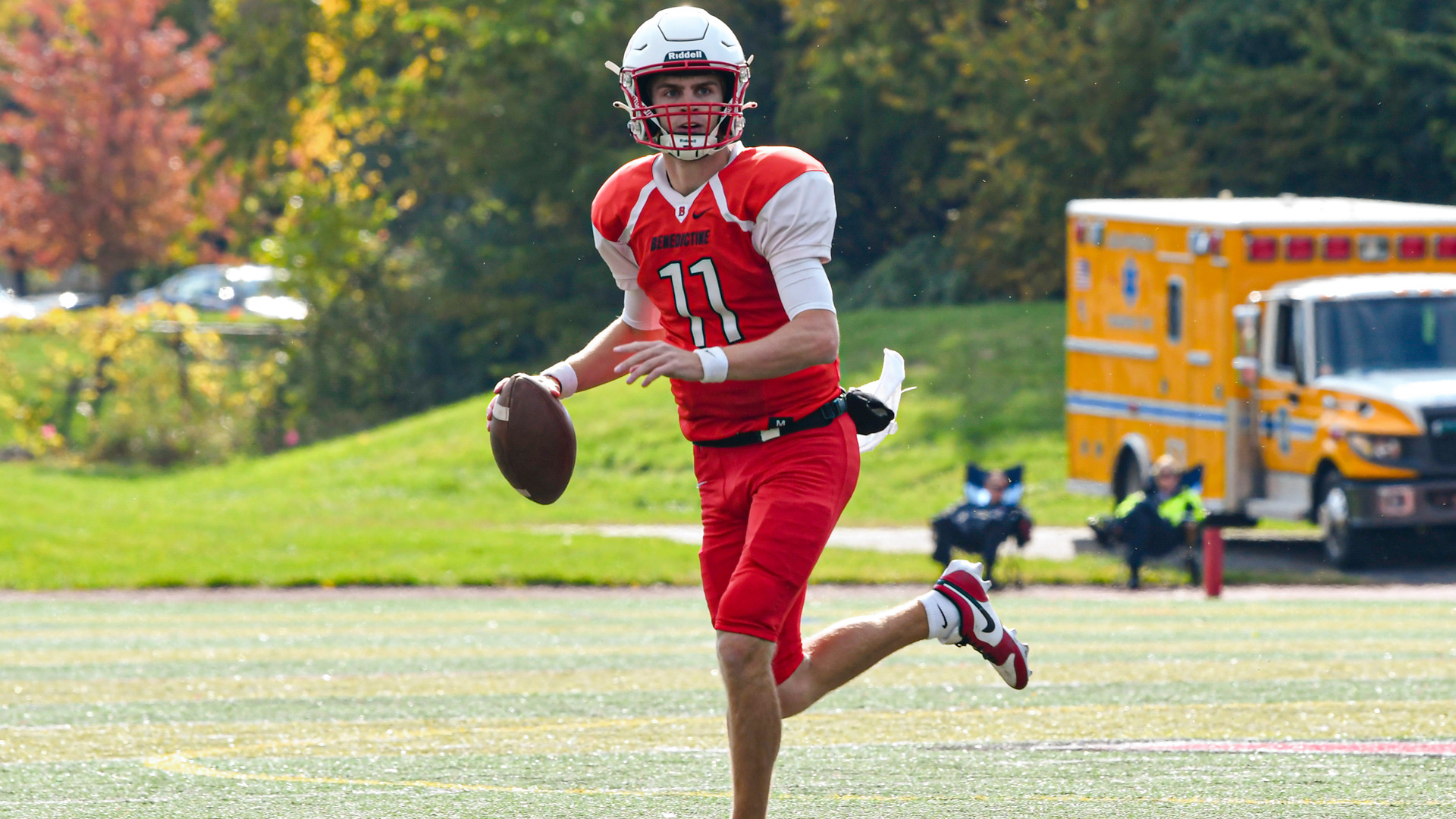 Offensive Onslaught Leads Football to Senior Day Win - Benedictine ...