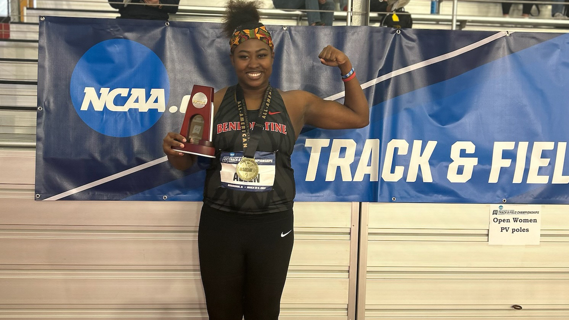 Allen Takes Second at Nationals - Benedictine University Athletics