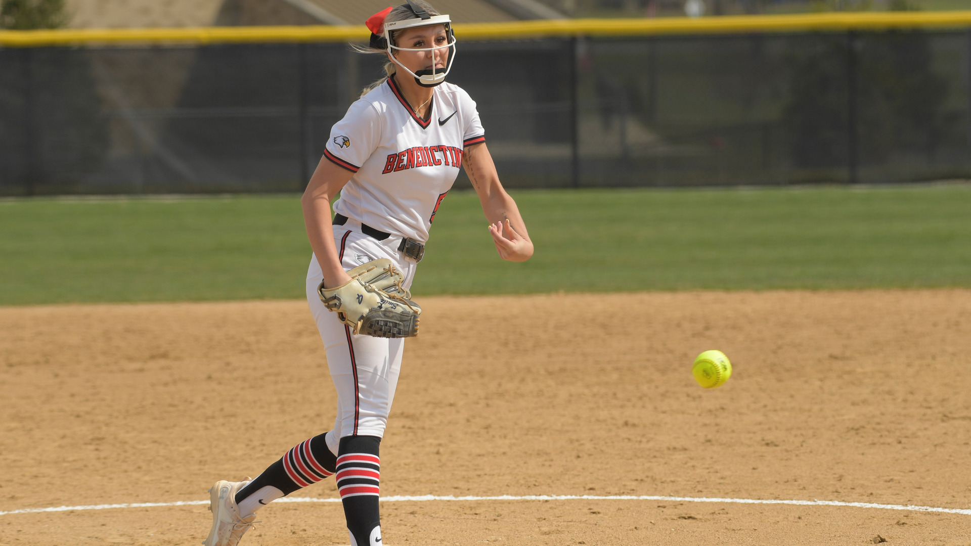 Softball Opens Tournament with Shutout - Benedictine University Athletics
