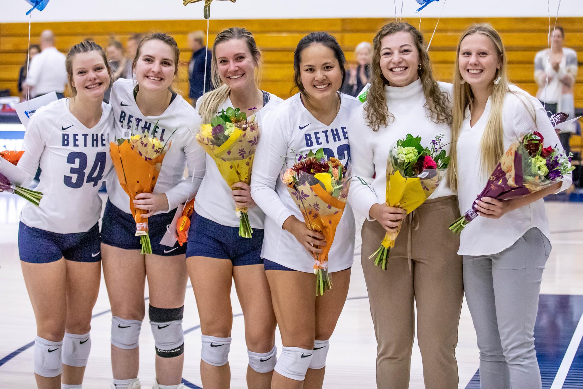 No. 20 Bethel Volleyball Clips the 20-Win Mark on Senior Night - Bethel ...