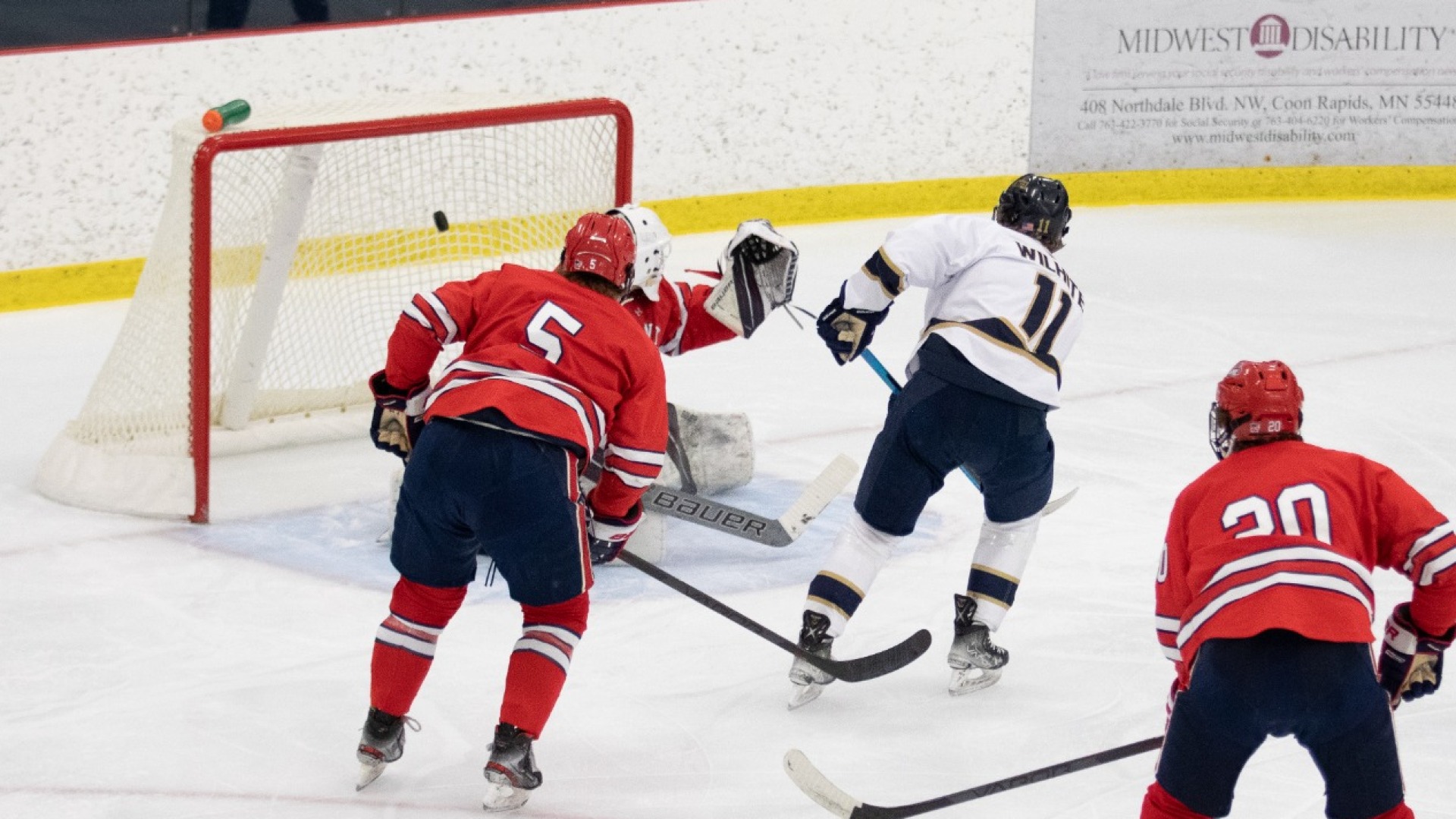 Men’s Hockey Gets Big Series Opening Win over Saint Mary’s - Bethel ...