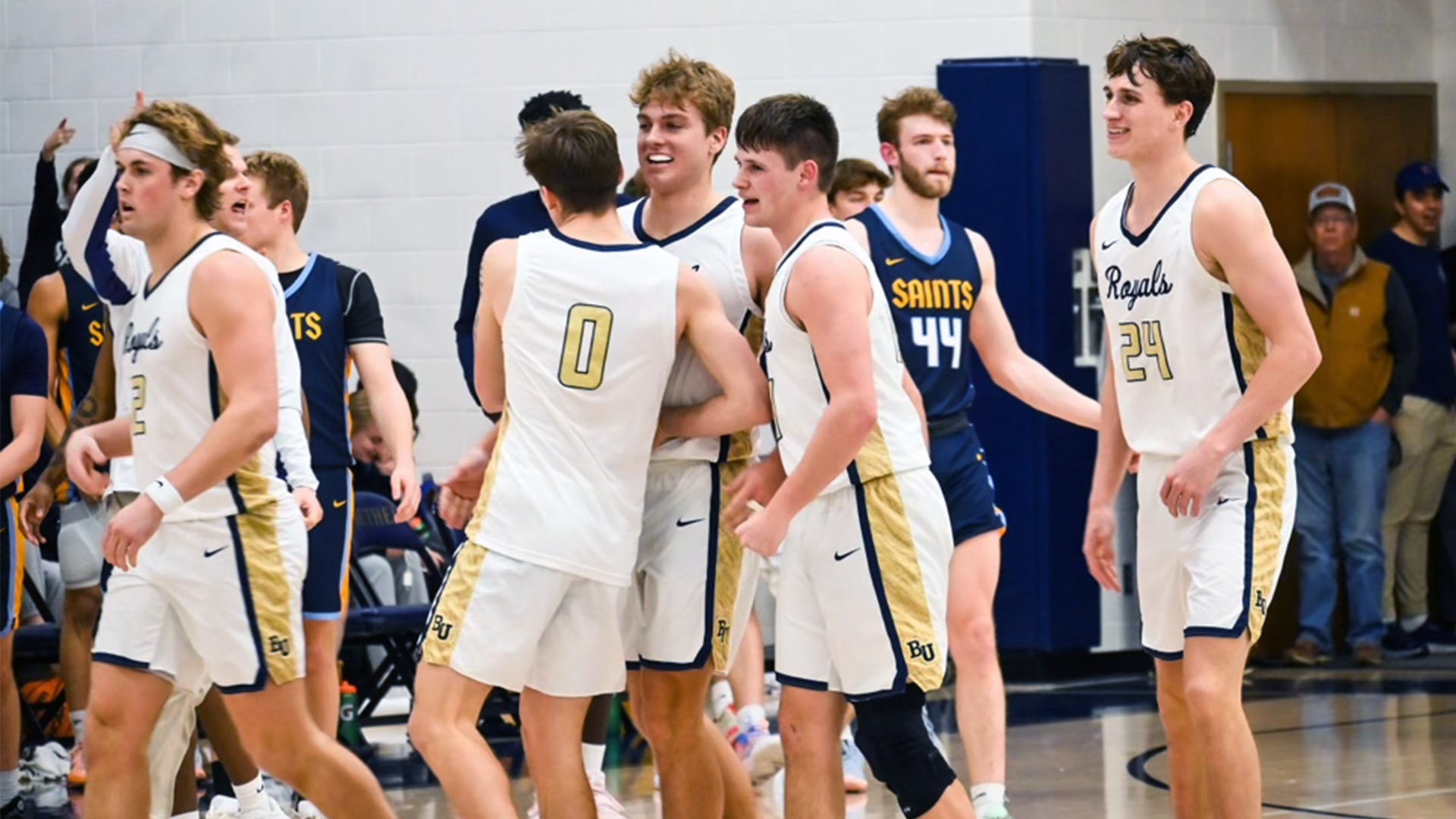 Royals Rally Late to Beat Saints, 80-78 - Bethel University Athletics
