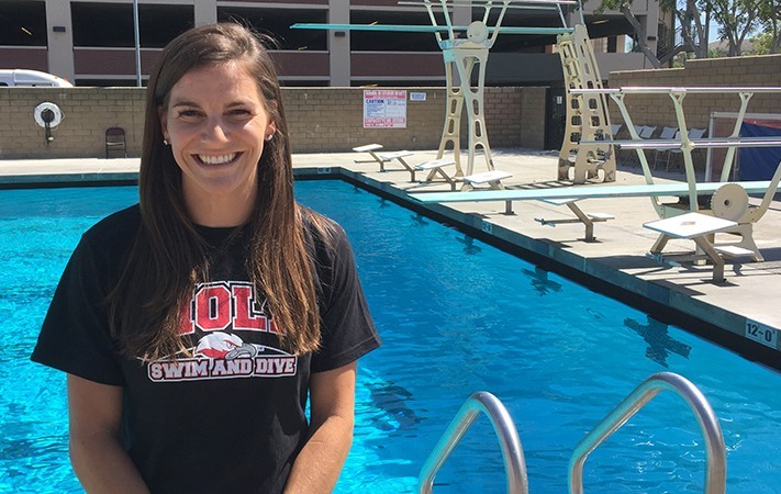 Emily Mosbacher Named New Swim & Dive Coach - Biola University Athletics