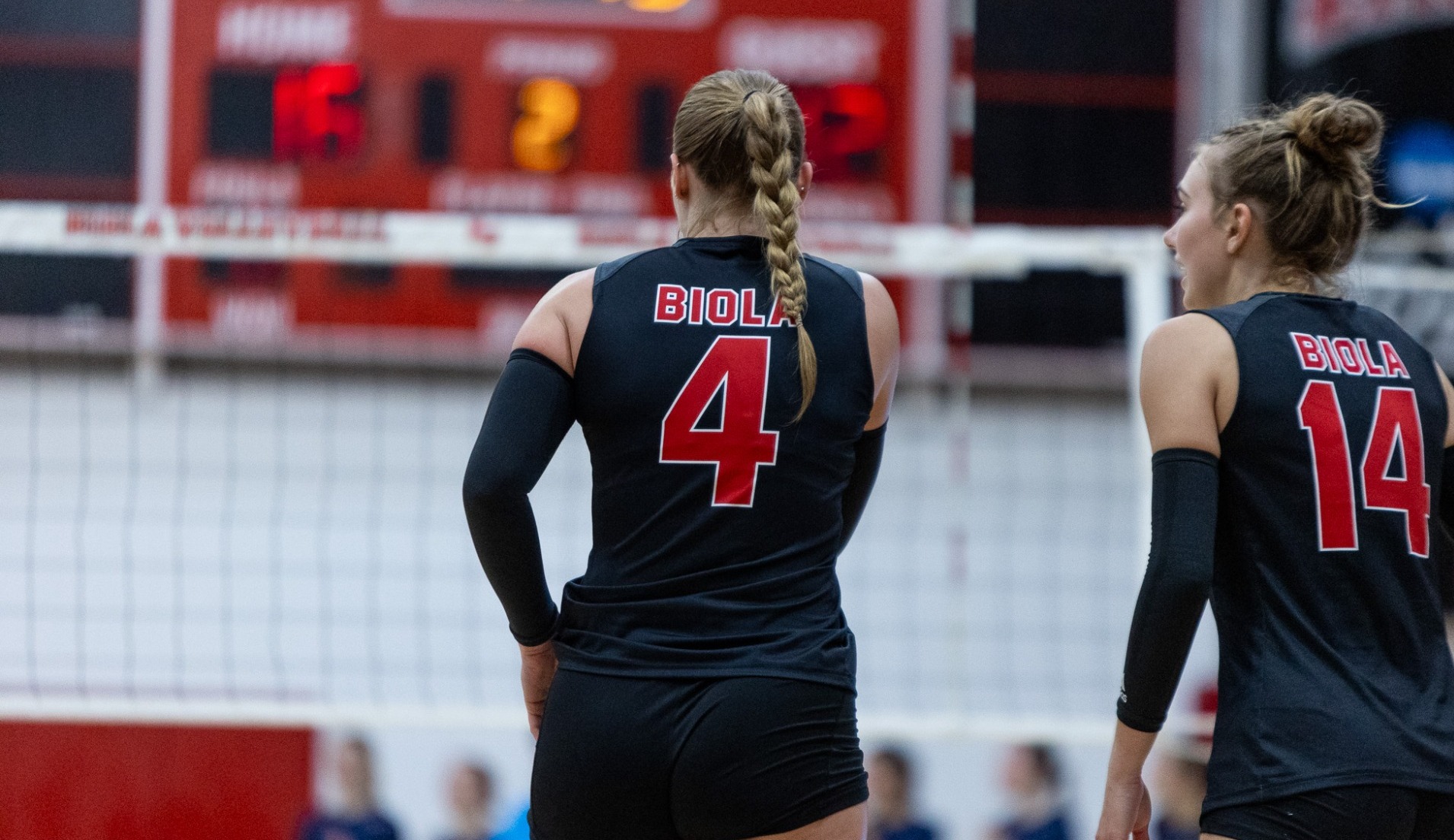 Eagles Push No. 16 CUH to Four Sets - Biola University Athletics