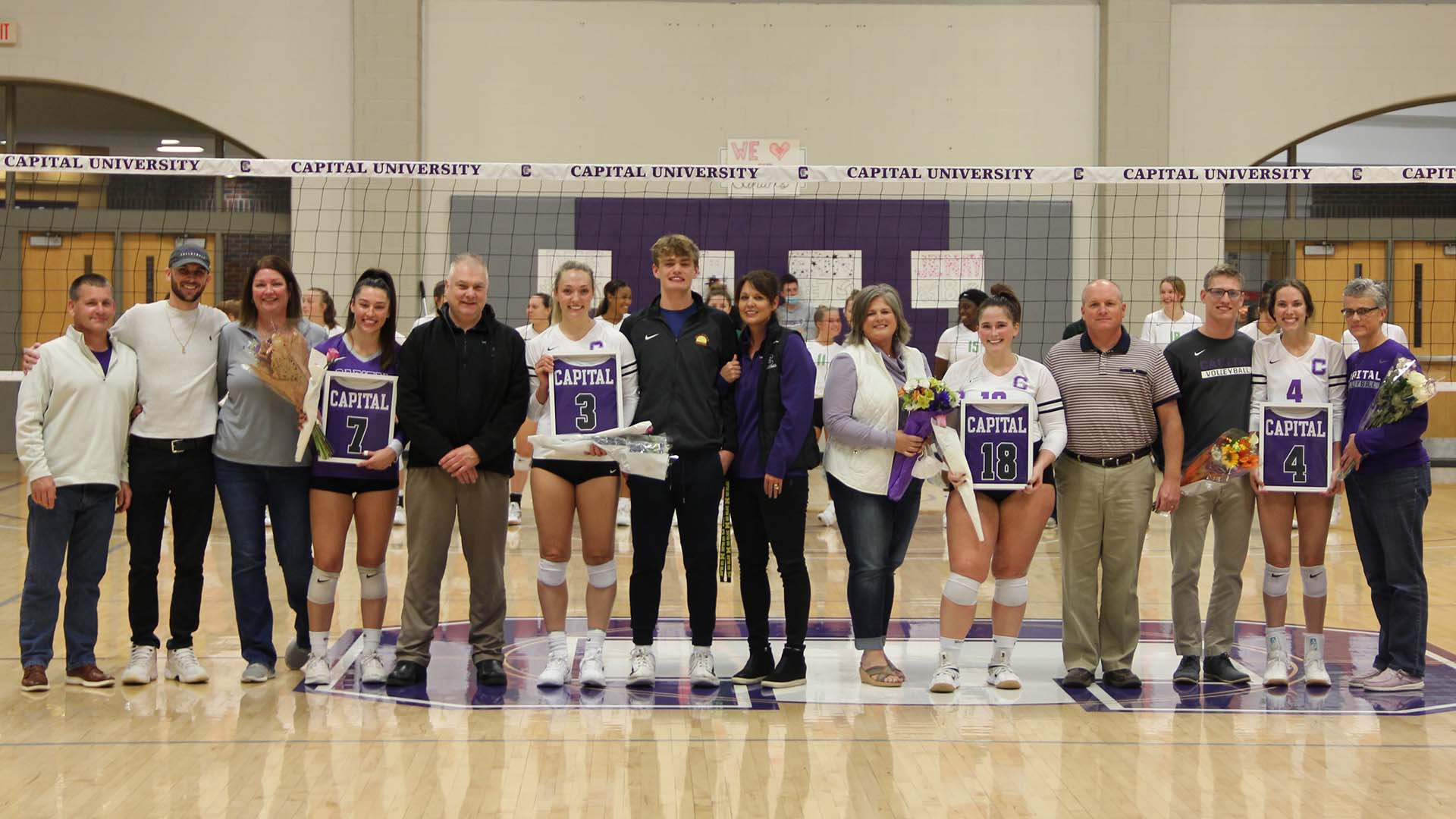 Seniors Carry Volleyball to a Sweep Over Wilmington - Capital University