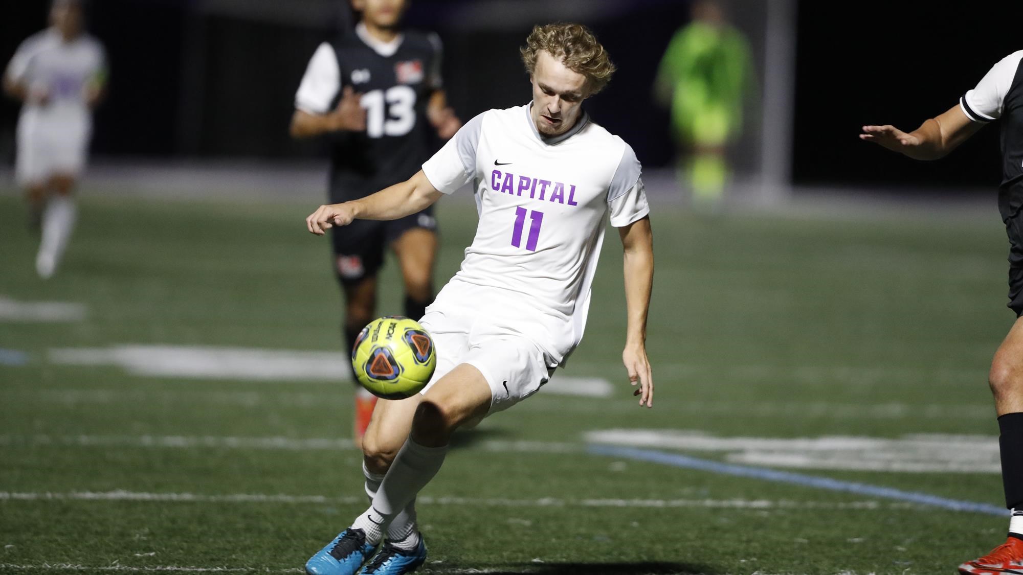 Four Second-Half Goals Push Men’s Soccer to OAC Semis - Capital University