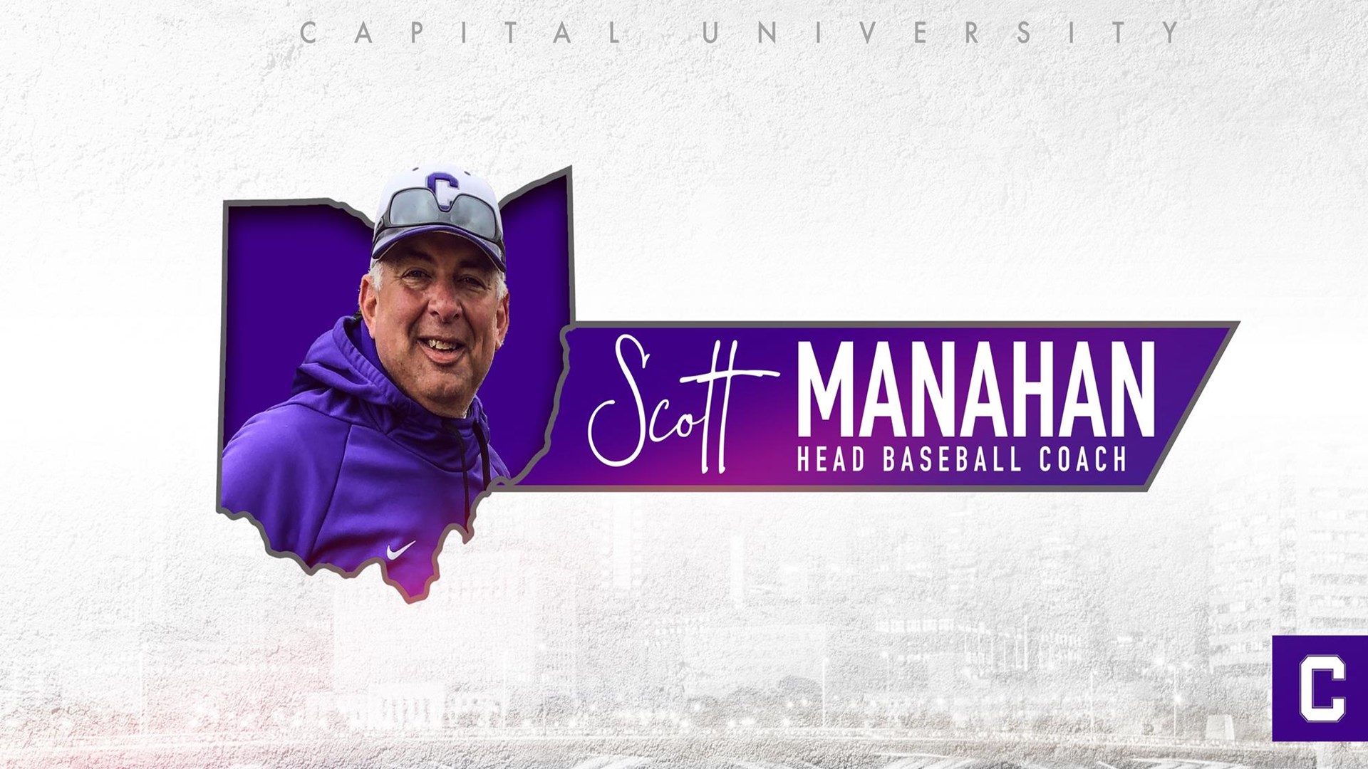 Manahan Elevated to Head Baseball Coach - Capital University