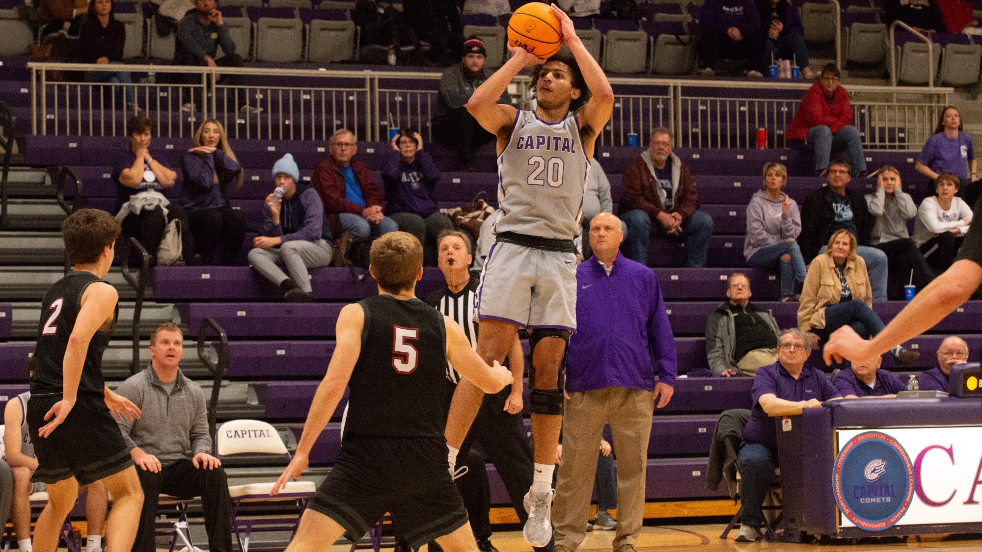 Second Half Comeback Spoiled in Final Seconds for Men’s Hoops - Capital ...