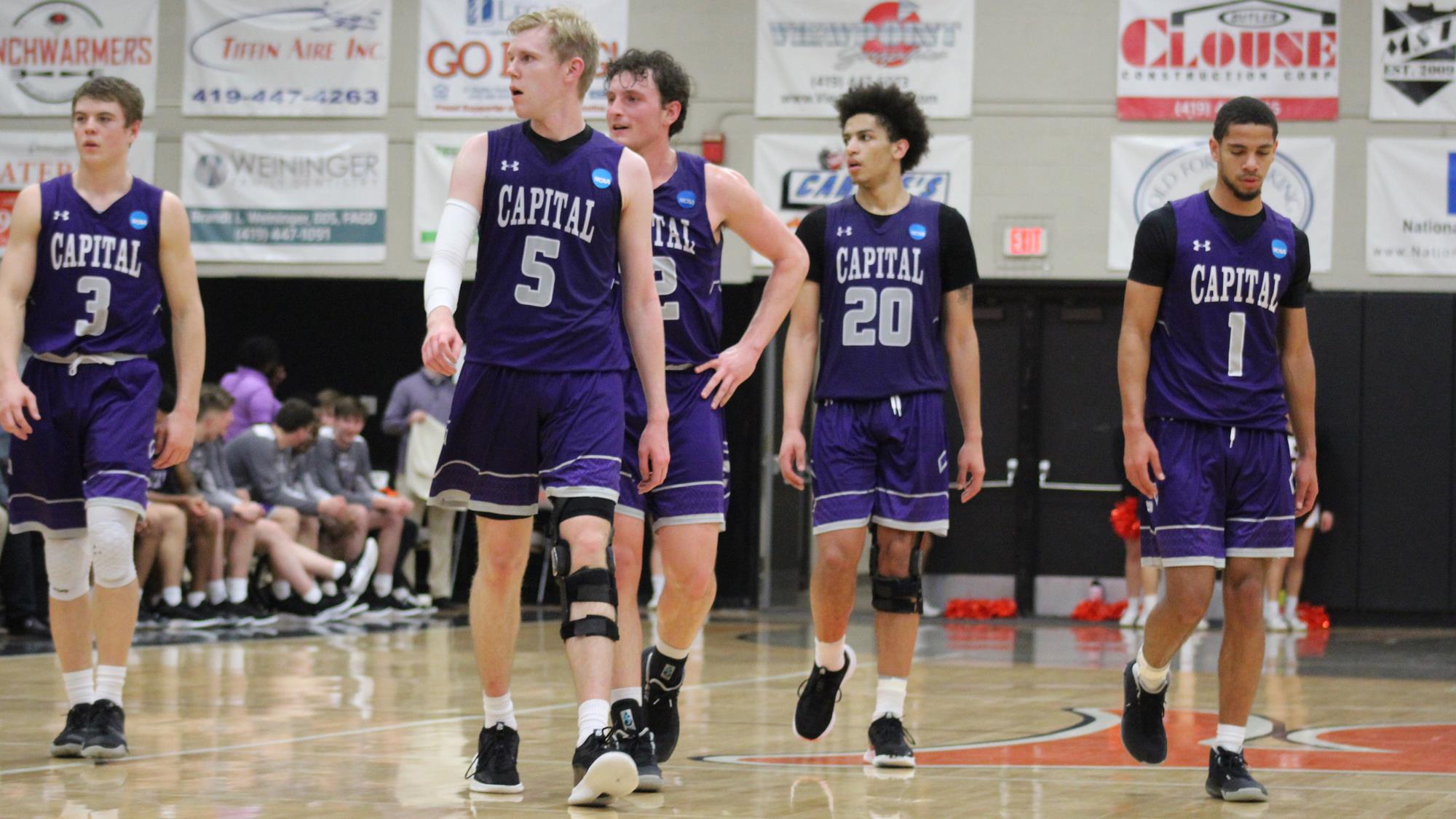 Men’s Basketball Bows Out of OAC Tournament at Heidelberg - Capital ...