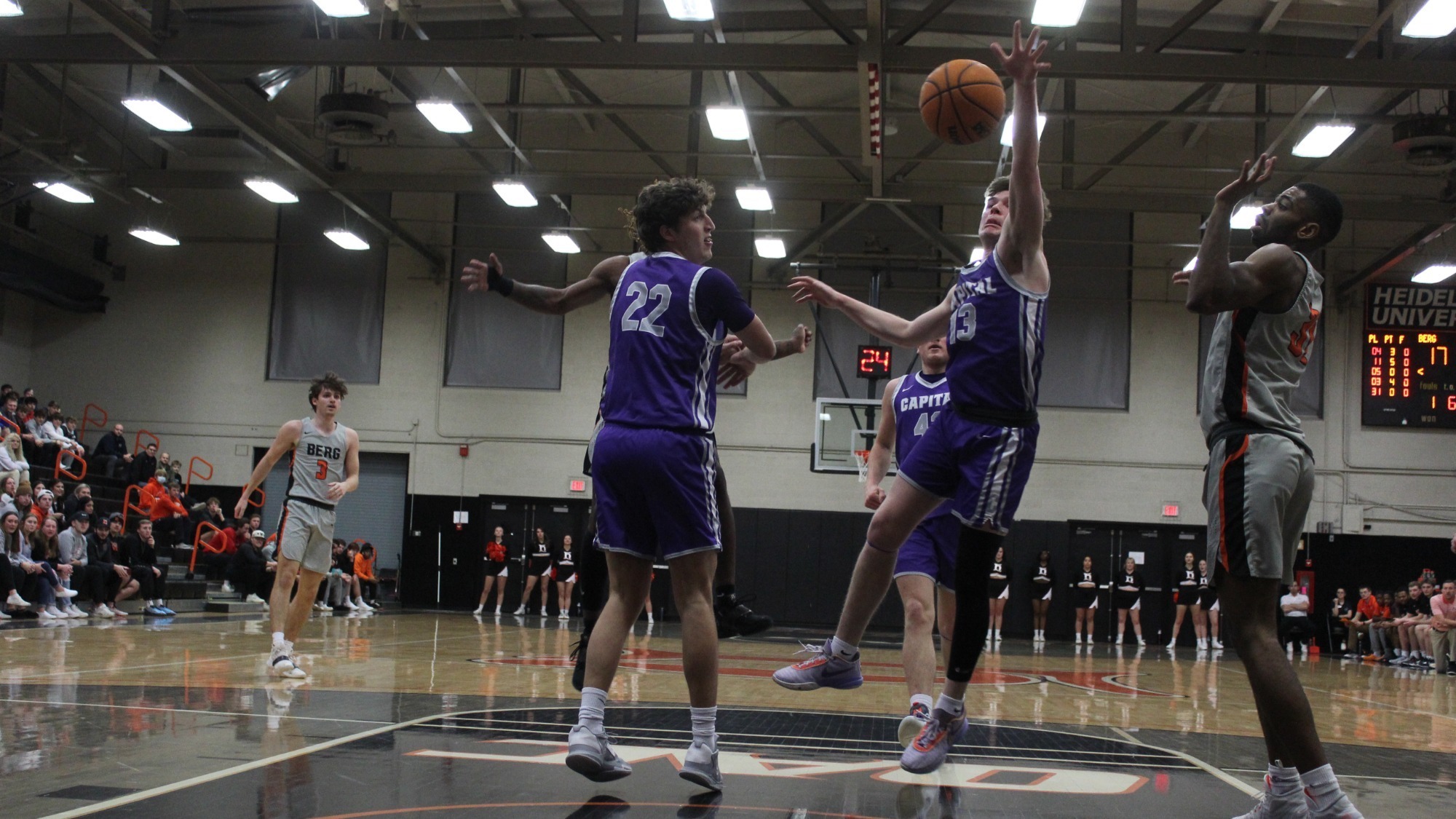 Men’s Basketball Falters on the Road - Capital University