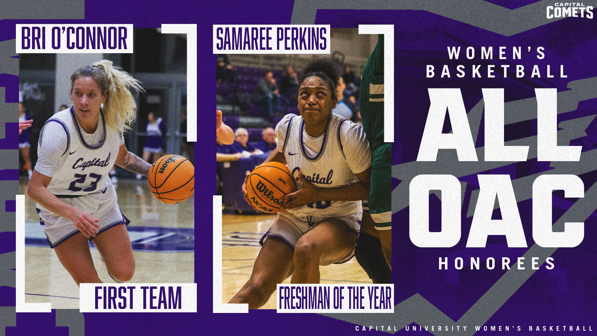 O’Connor and Perkins Recognized by the OAC - Capital University