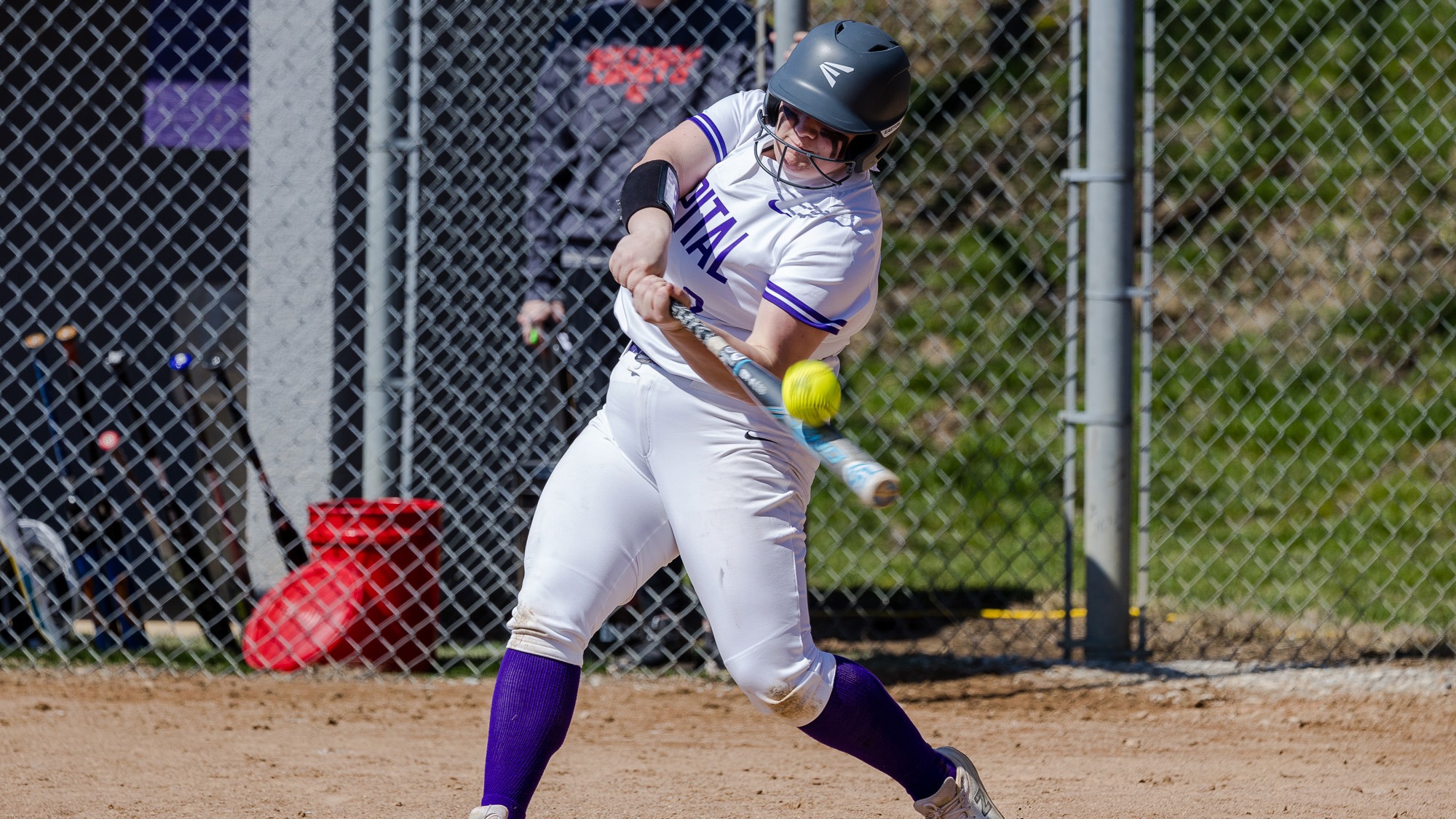 Softball Earns a Split With Muskingum - Capital University