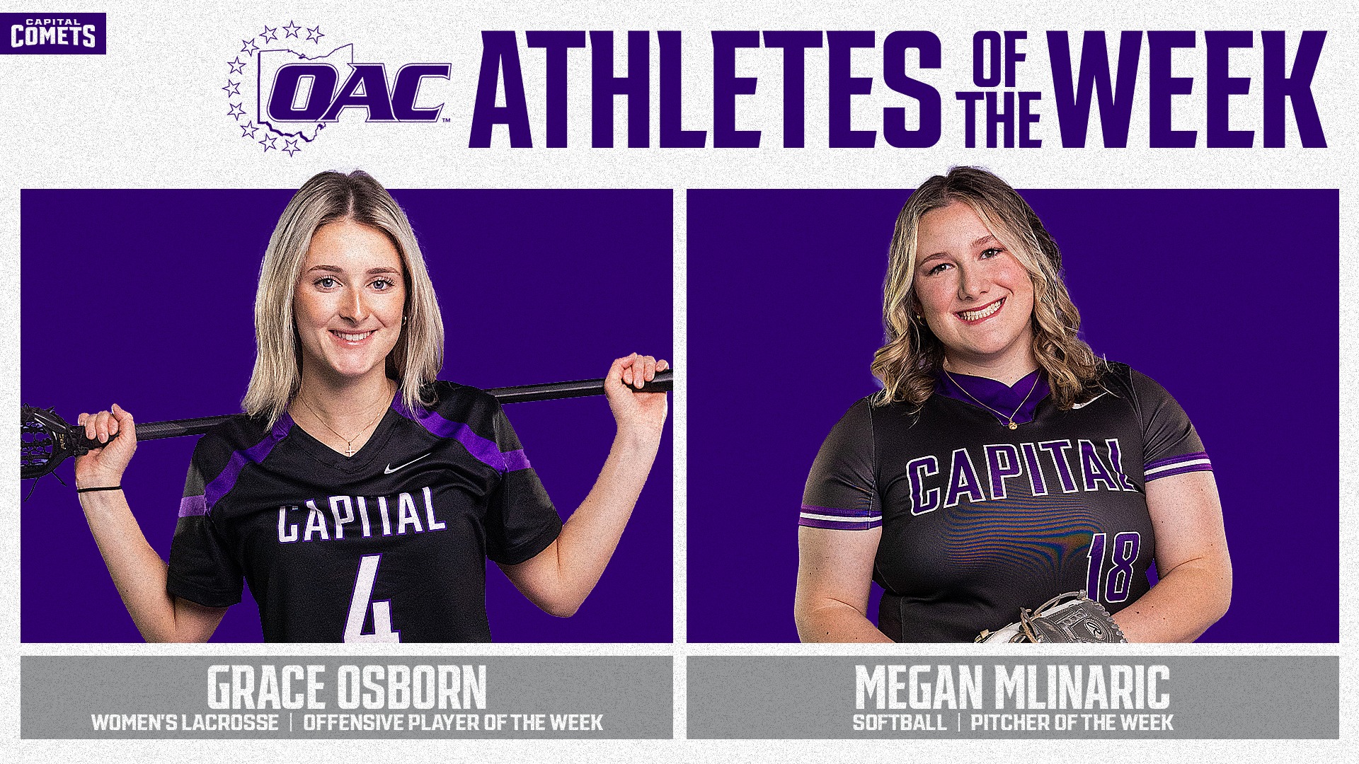 Capital Celebrates Coach Dave Grube and Alumnus Bucky Walters Entering ...