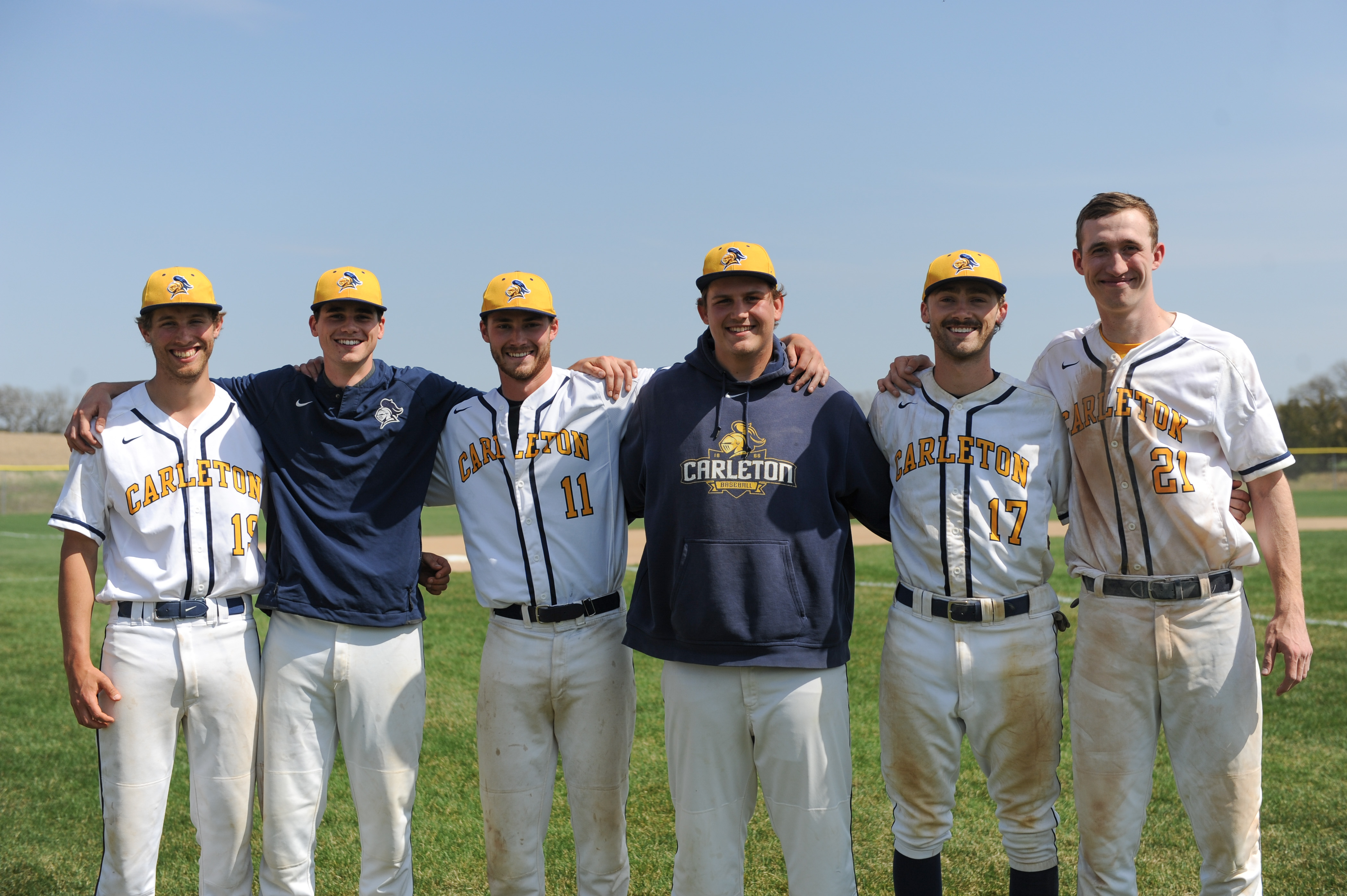Knights split with Cobbers as seniors come through on Senior Day ...