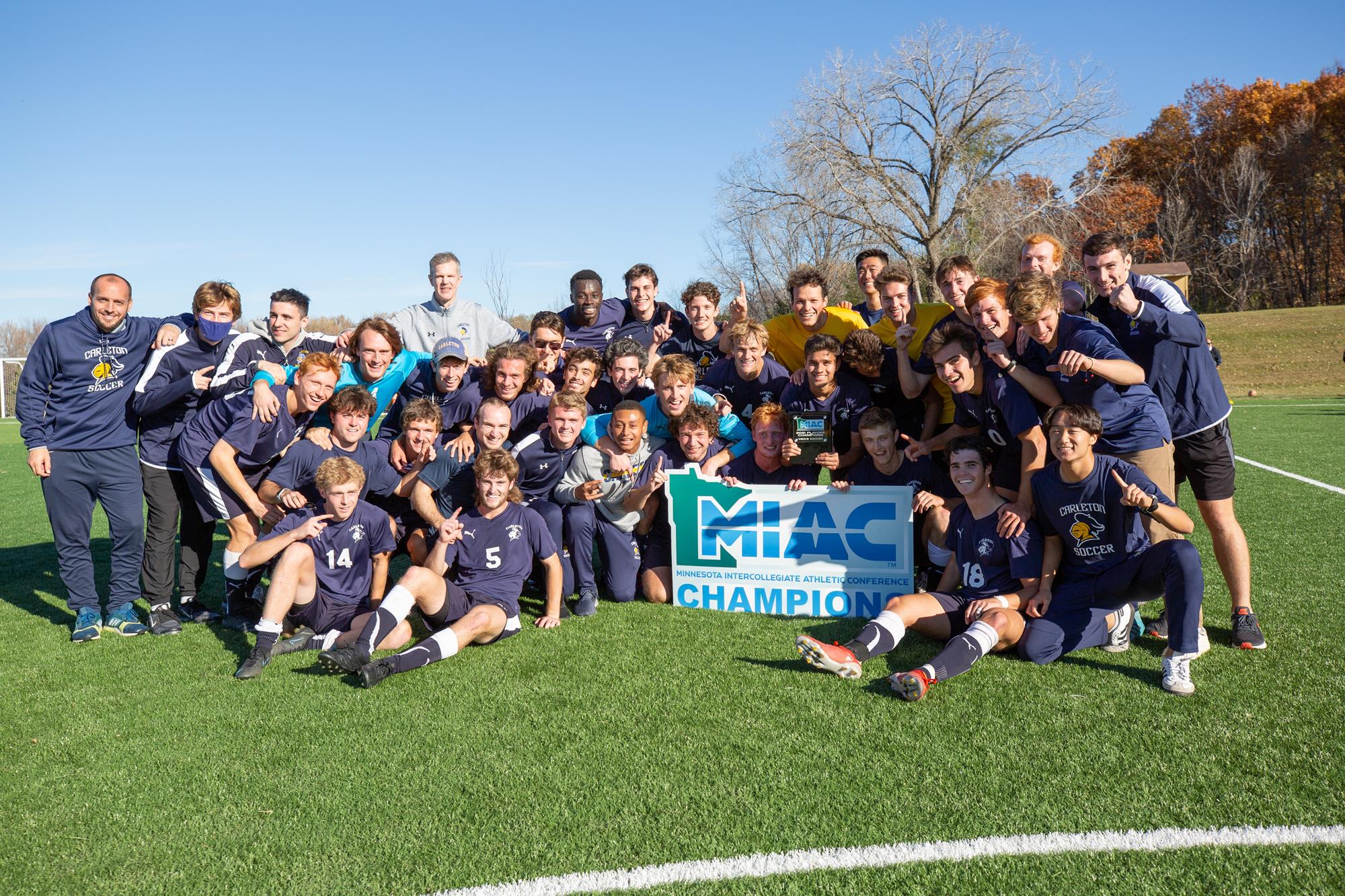NCAA TOURNEY BOUND! Knights top St. Olaf, 2-1, in MIAC Playoffs Final ...