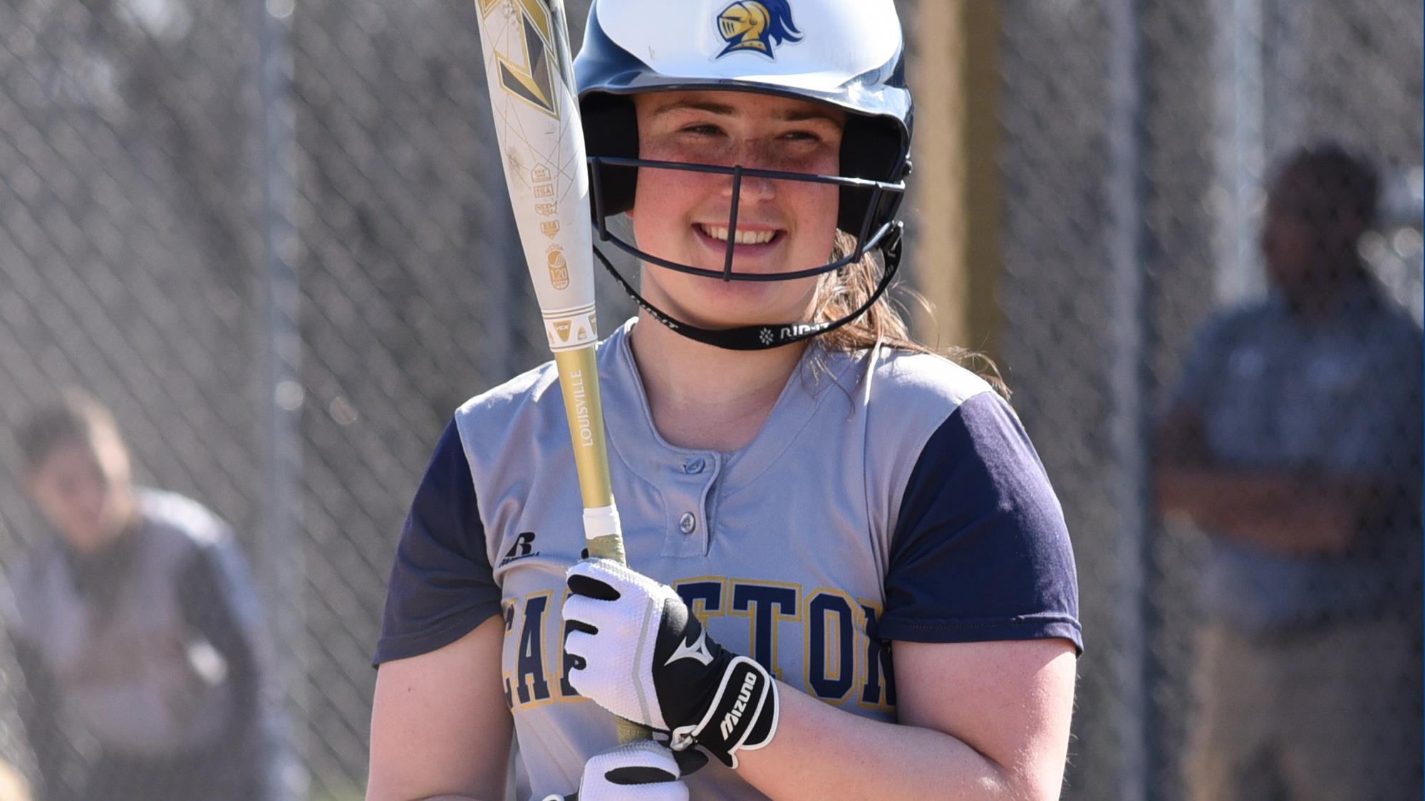 Madison Collins ties career doubles mark as Knights swept at No. 11 ...